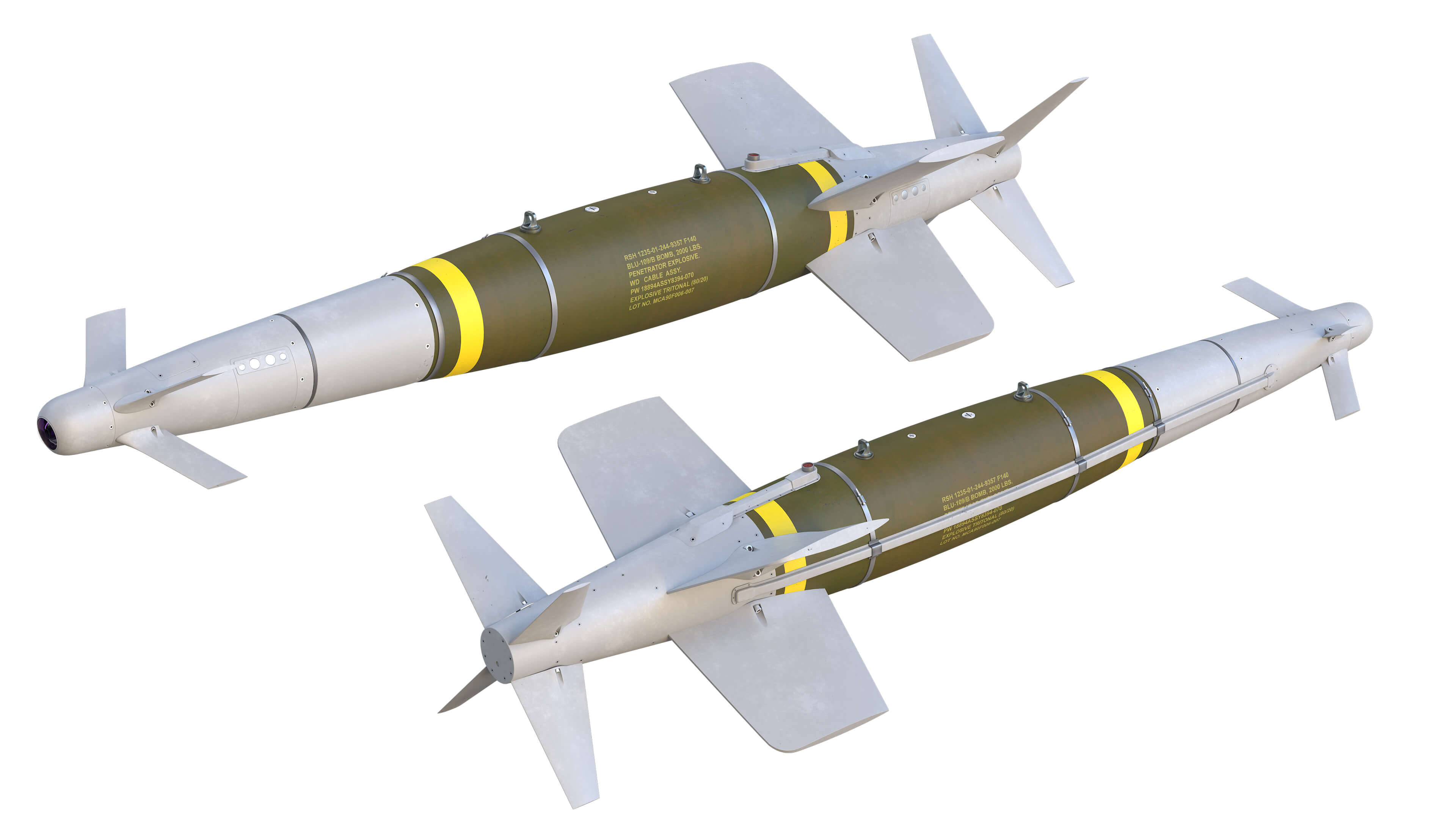 SPICE-2000 Guided Bomb 3D Model by EFC