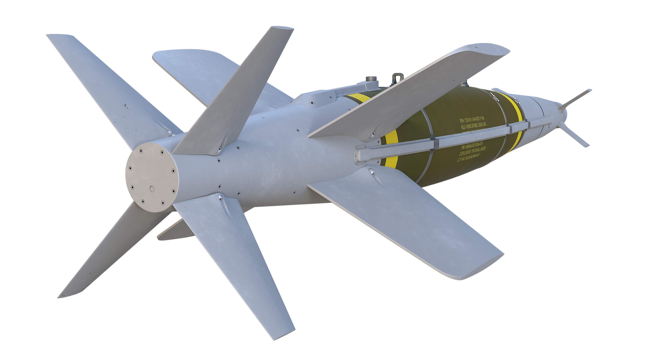 SPICE-2000 Guided Bomb 3D Model by EFC