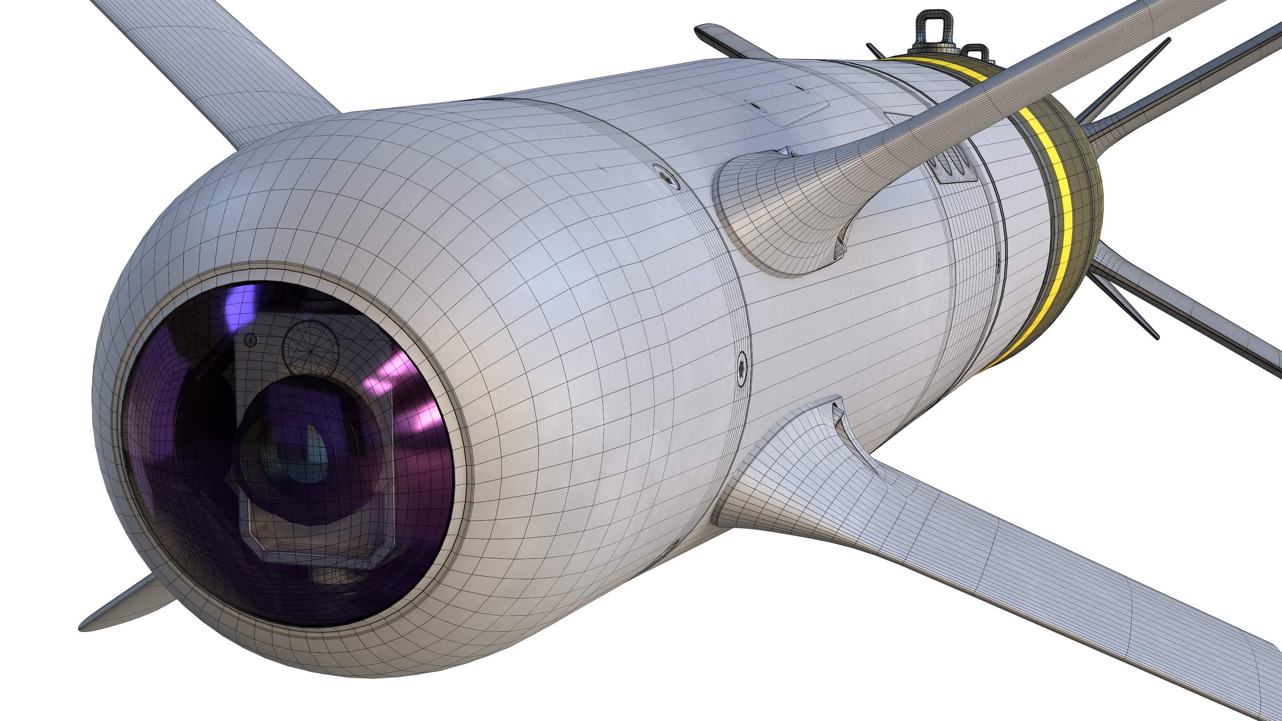 SPICE-2000 Guided Bomb 3D Model by EFC