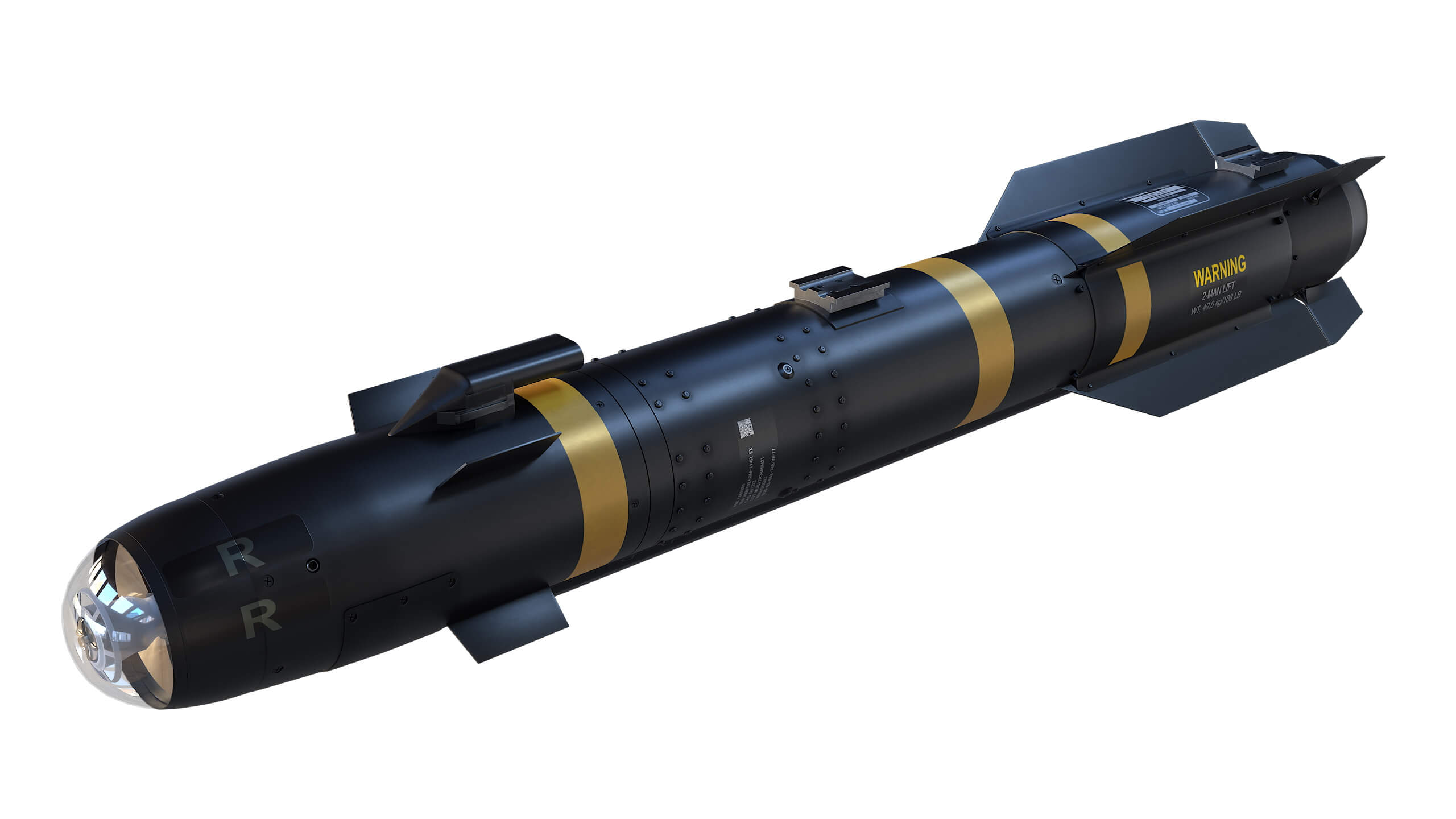 The AGM-114 Hellfire II 3D Model by EFC