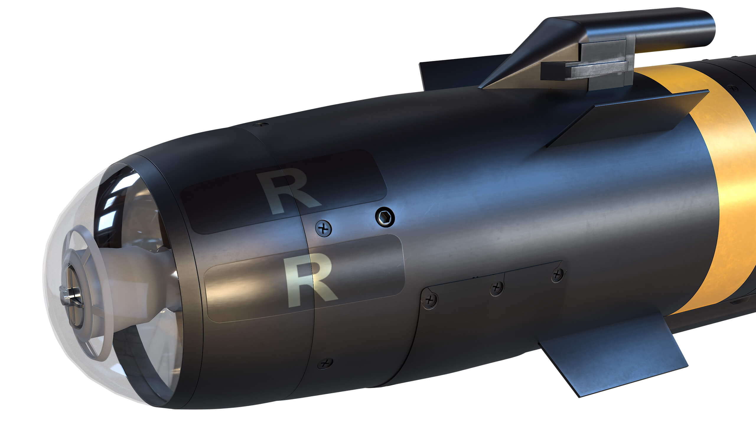 The AGM-114 Hellfire II 3D Model by EFC