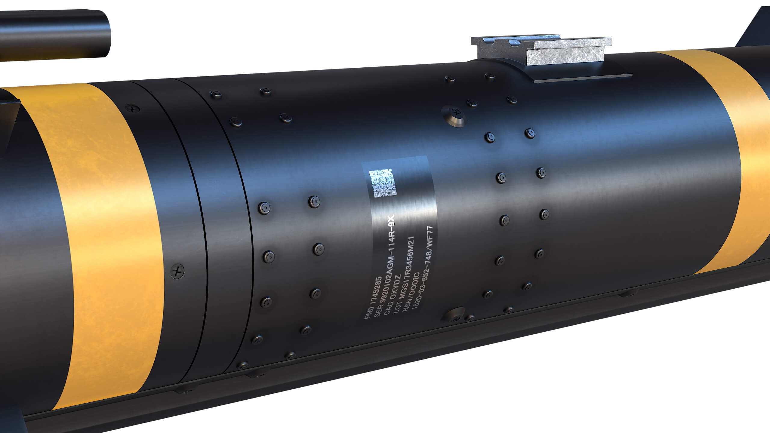 The AGM-114 Hellfire II 3D Model by EFC