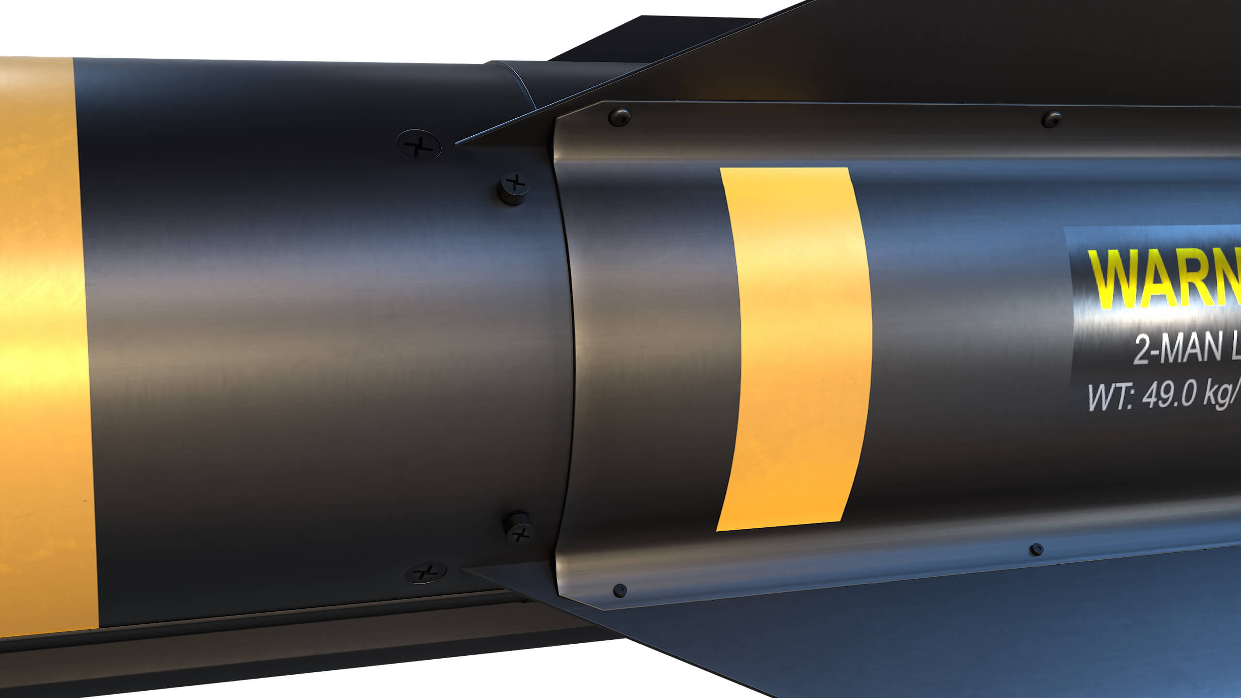 The AGM-114 Hellfire II 3D Model by EFC