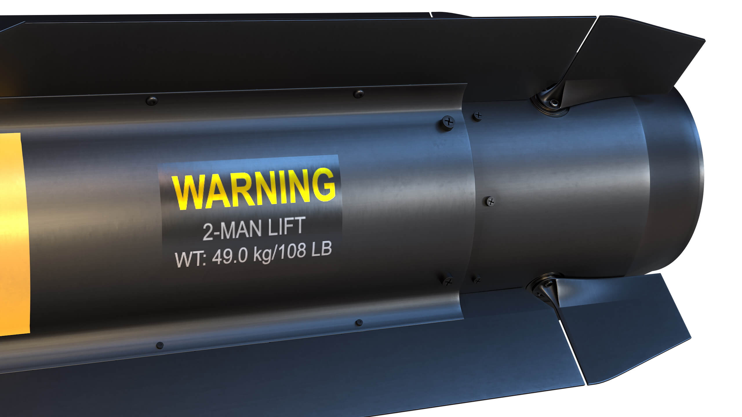 The AGM-114 Hellfire II 3D Model by EFC