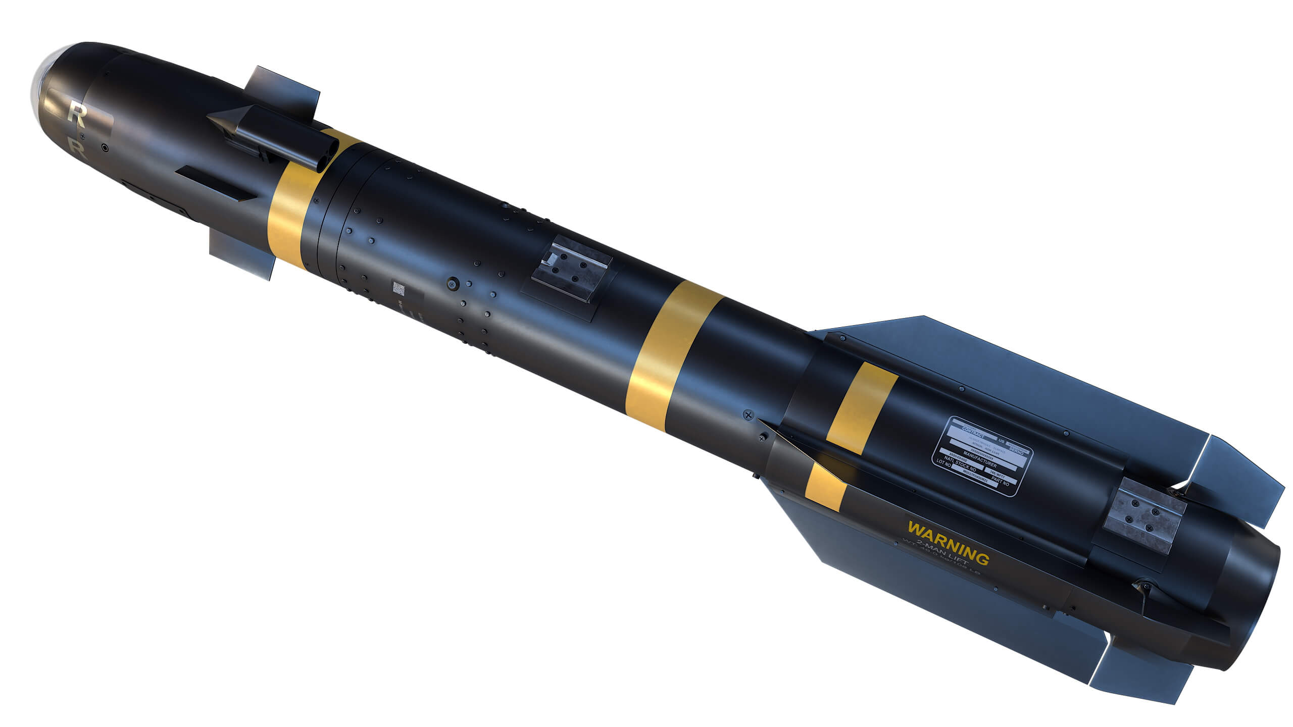 The AGM-114 Hellfire II 3D Model by EFC
