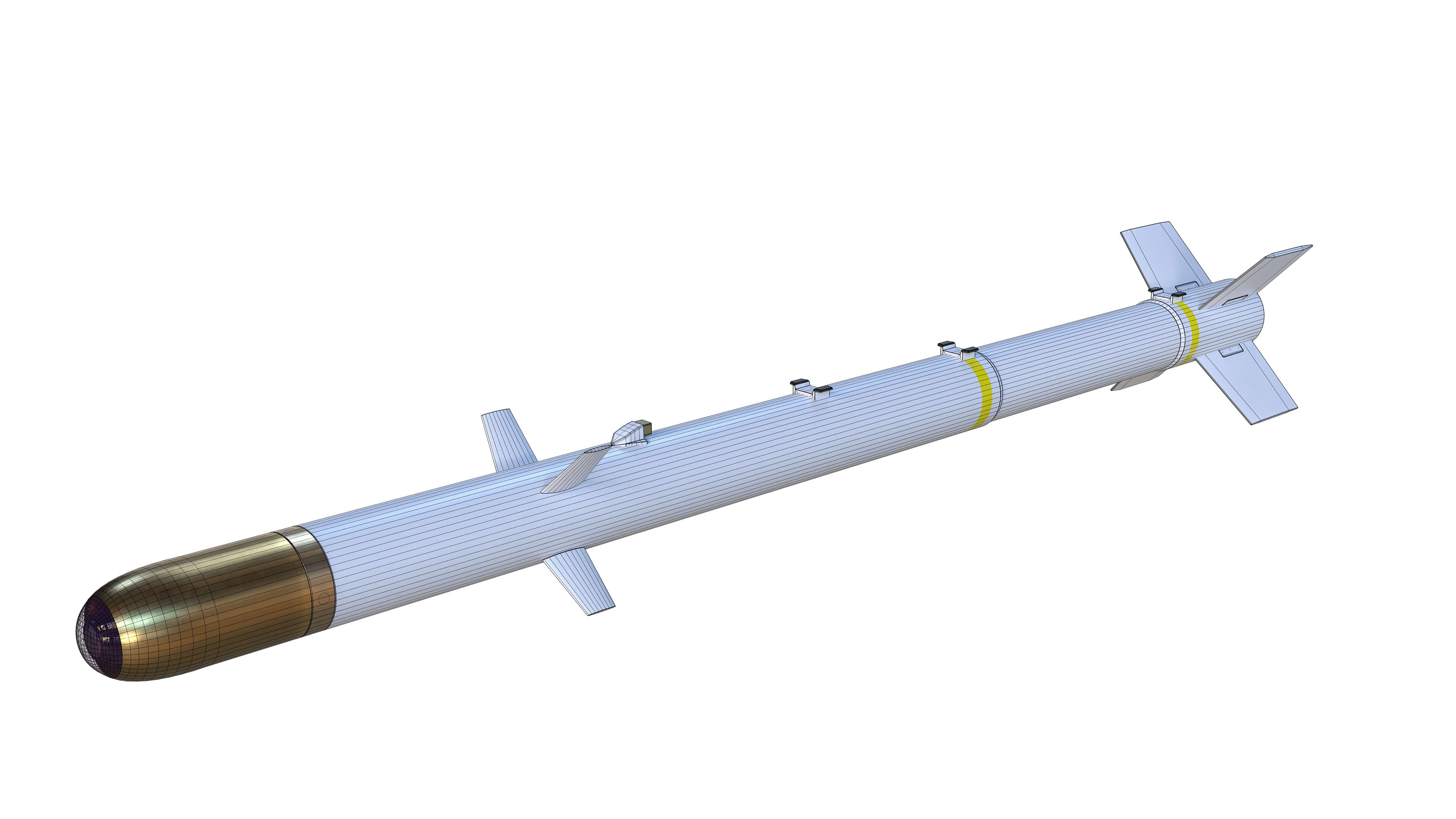 TL-2 Air-to-Ground Missile 3D Model by EFC