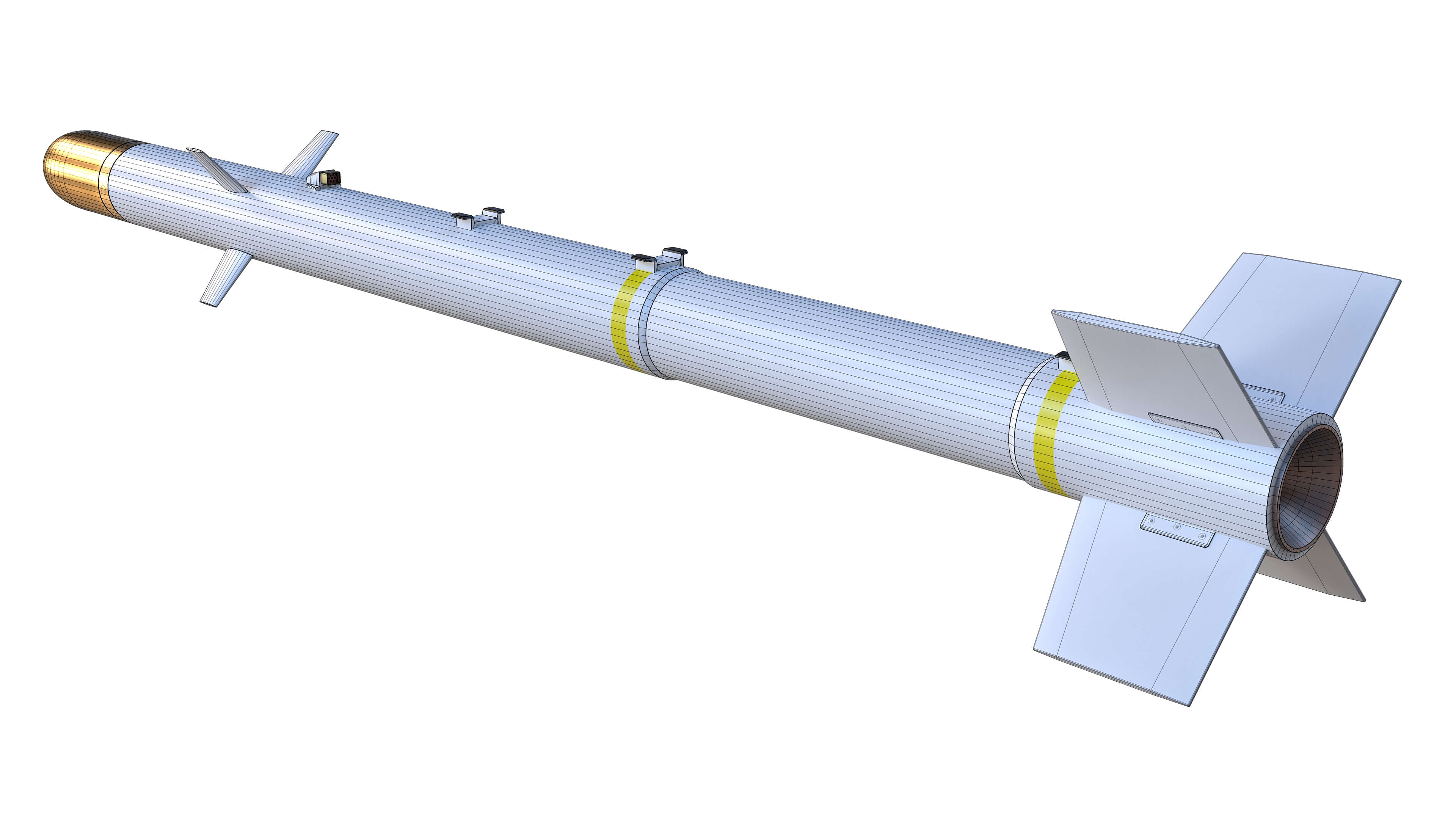 TL-2 Air-to-Ground Missile 3D Model by EFC