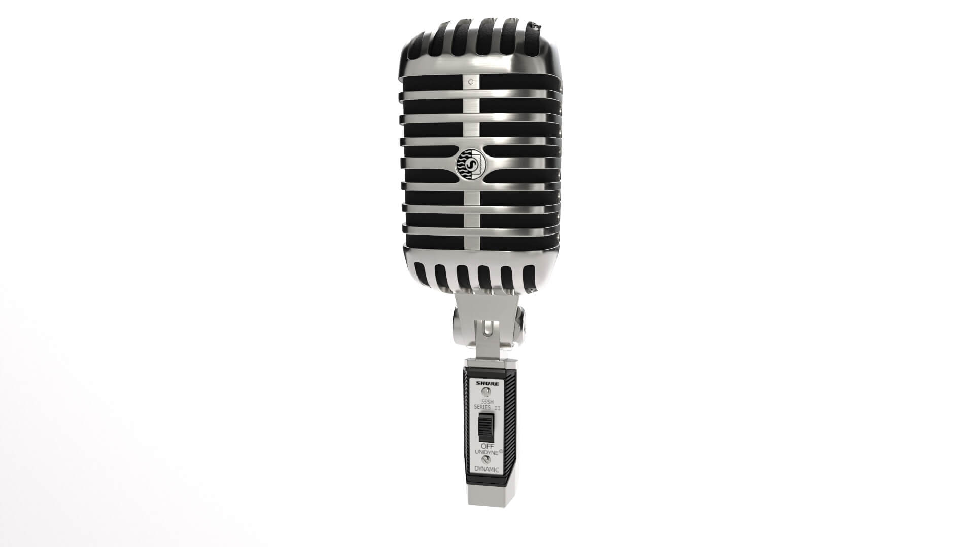Vintage Style Microphone - 3D Model by EFC