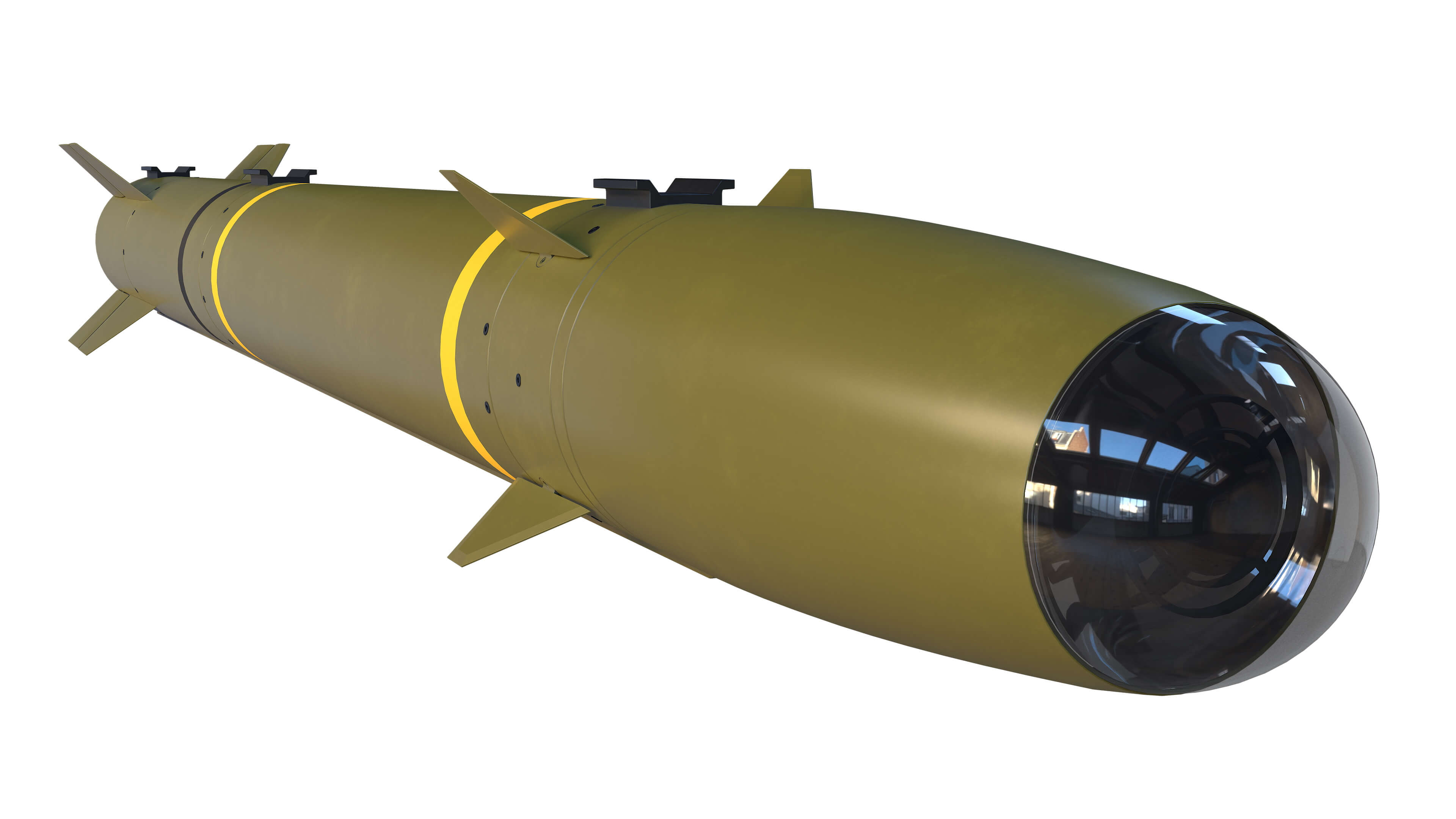 ZT-6 Mokopa Missile 3D Model by EFC