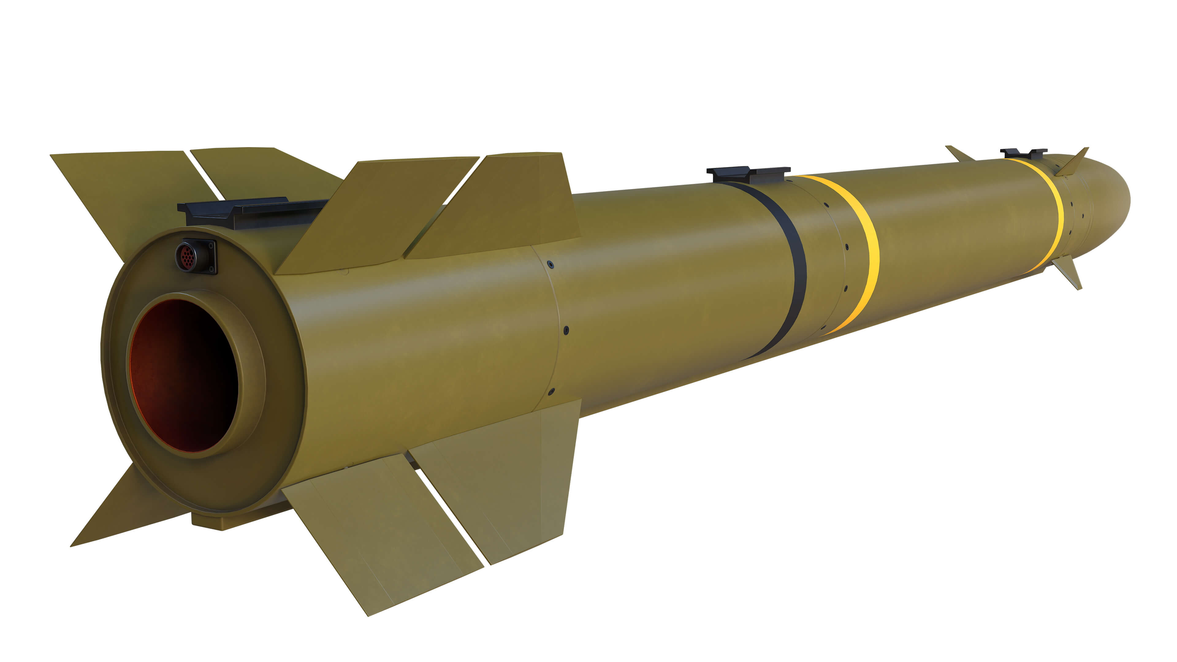 ZT-6 Mokopa Missile 3D Model by EFC