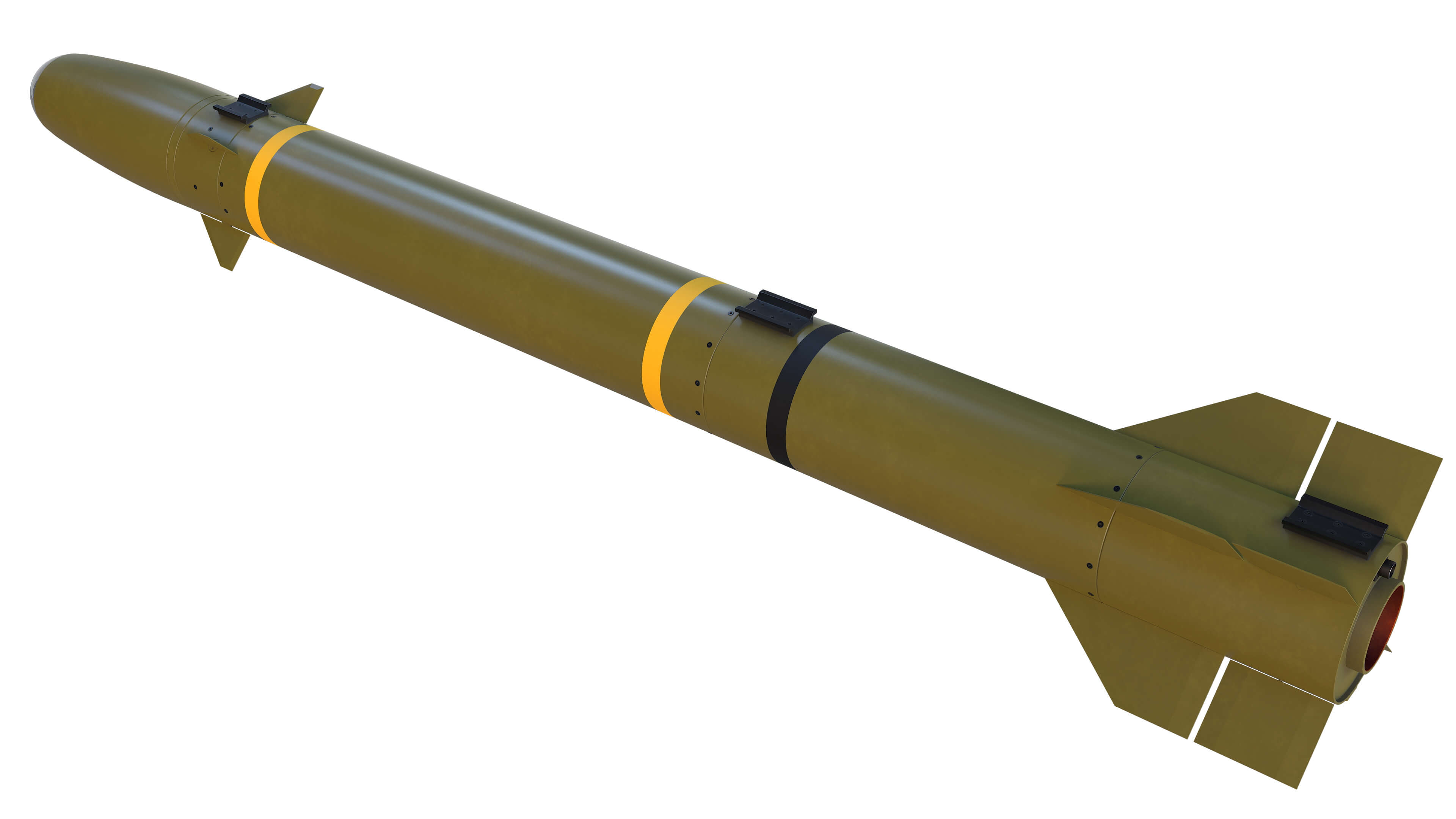 ZT-6 Mokopa Missile 3D Model by EFC