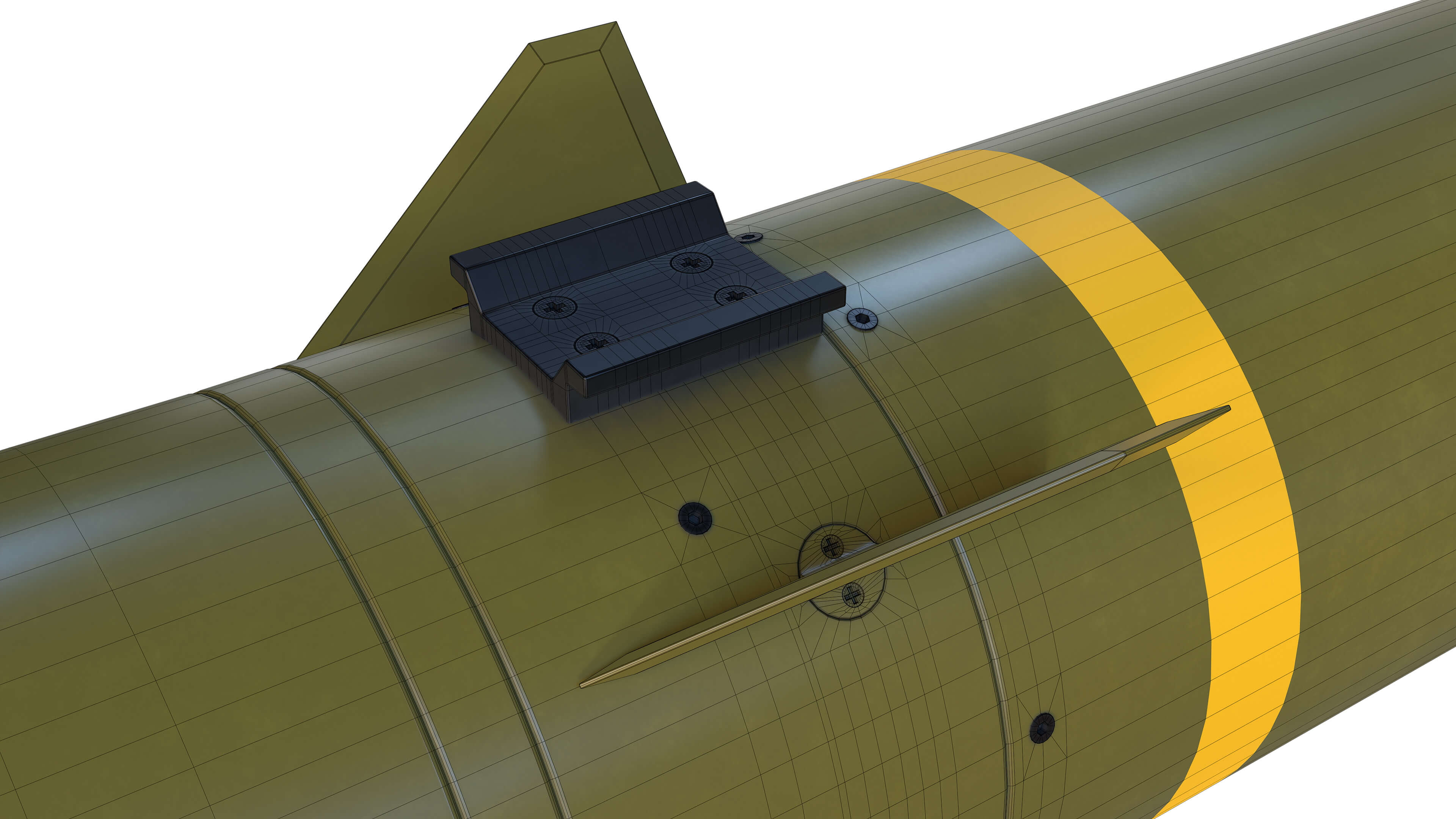 ZT-6 Mokopa Missile 3D Model by EFC