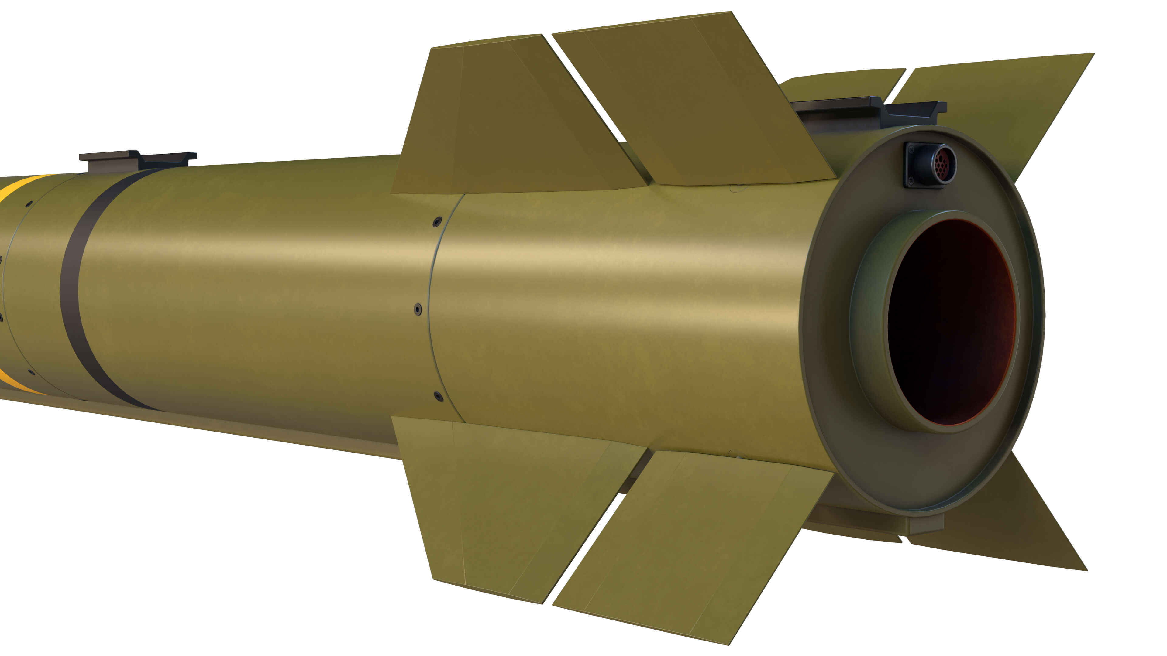 ZT-6 Mokopa Missile 3D Model by EFC