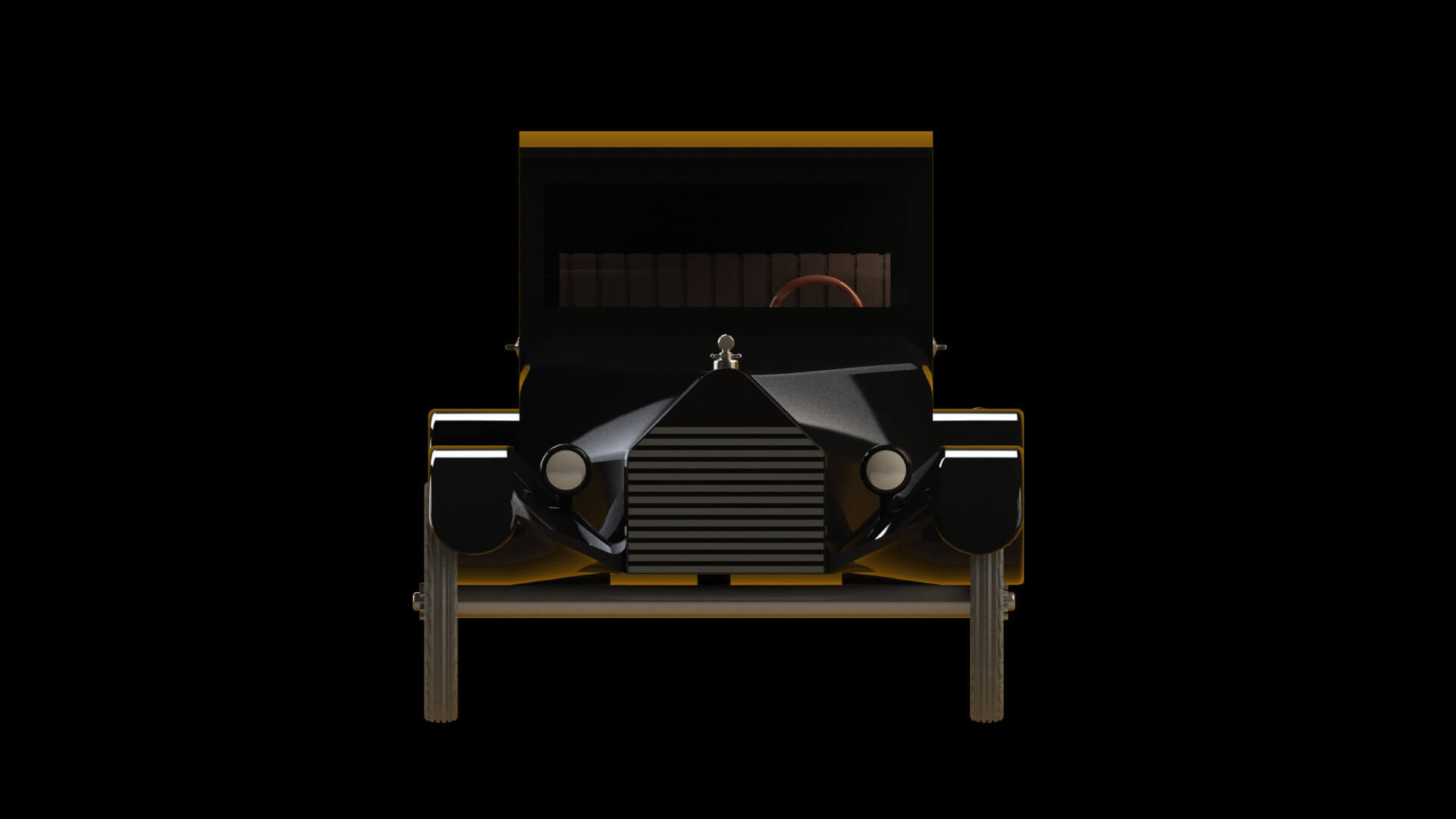 Antique Car - 3D Model by Ege Zengin