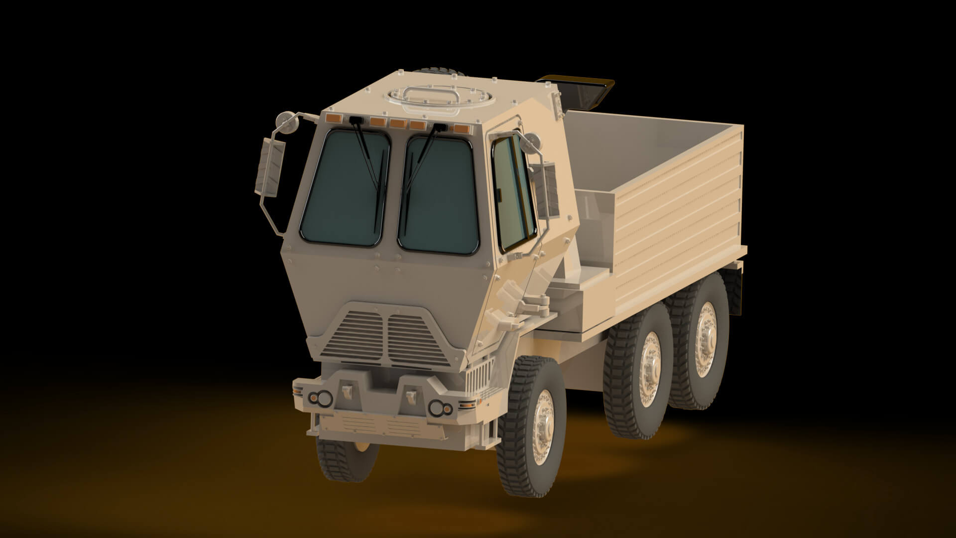 FMTV A2 Truck - 3D Model by Ege Zengin