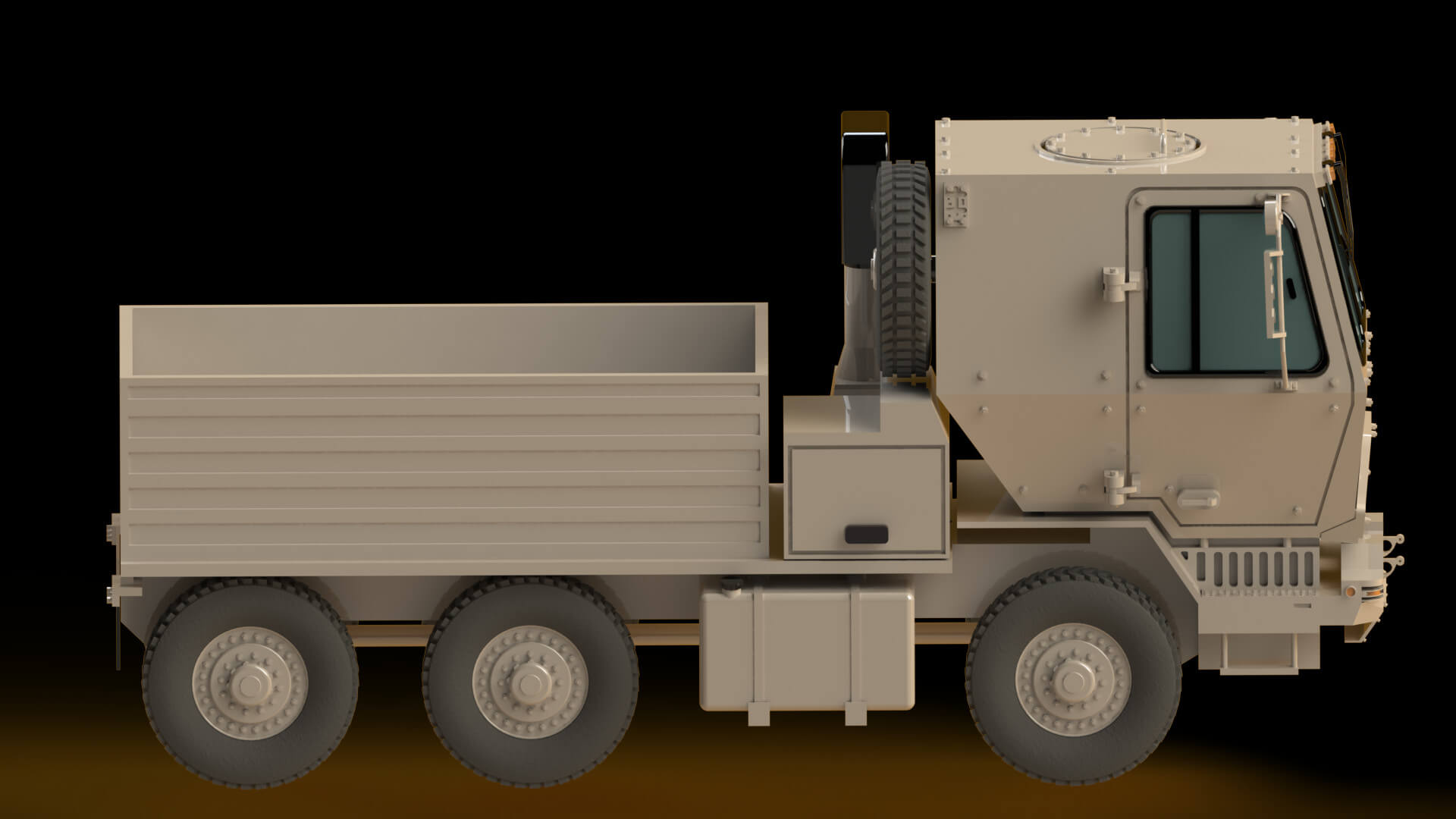 FMTV A2 Truck - 3D Model by Ege Zengin