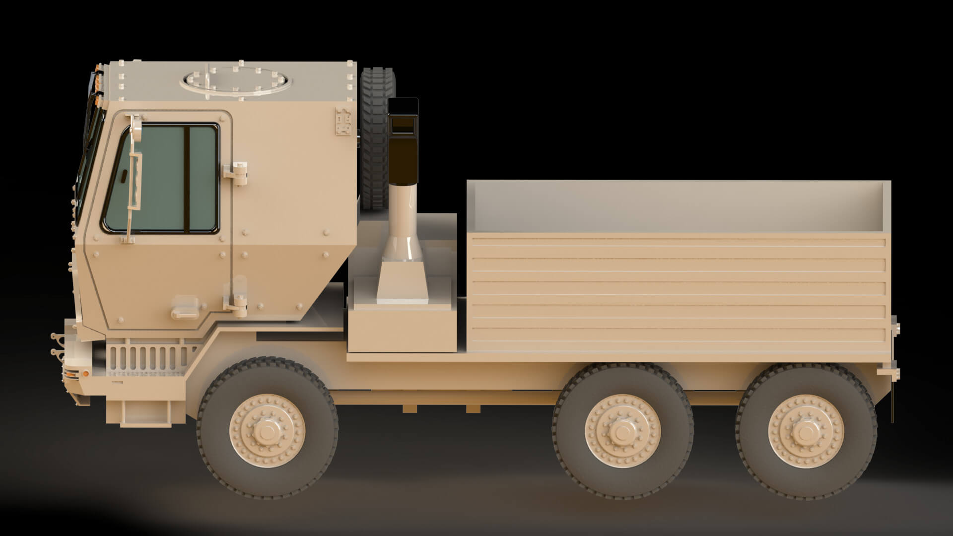 FMTV A2 Truck - 3D Model by Ege Zengin