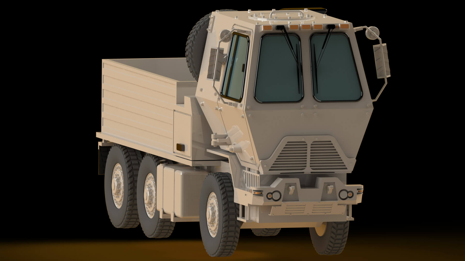 FMTV A2 Truck - 3D Model by Ege Zengin