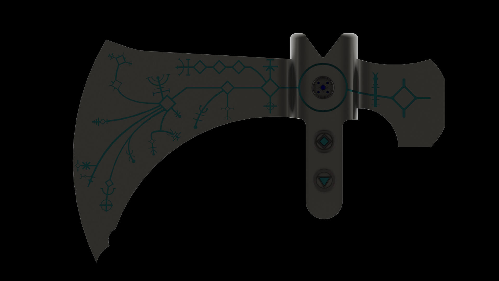 Leviathan Axe - 3D Model by Ege Zengin
