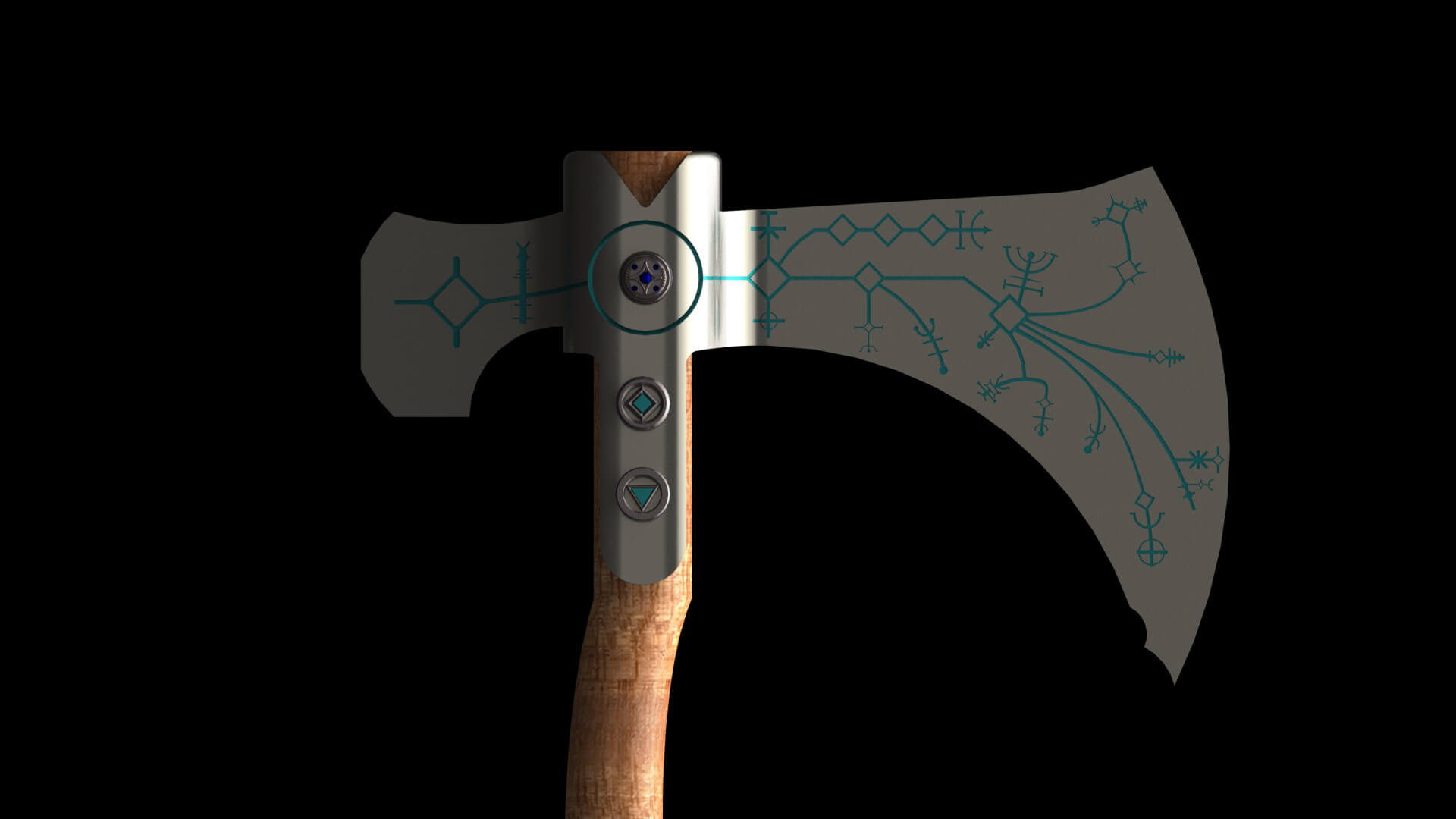 Leviathan Axe - 3D Model by Ege Zengin