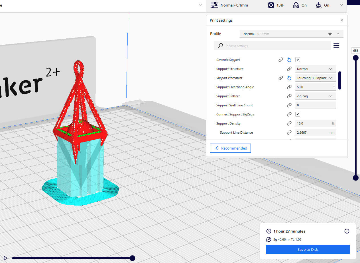 Octohedron Keychain - 3D Print Model by Ege Zengin
