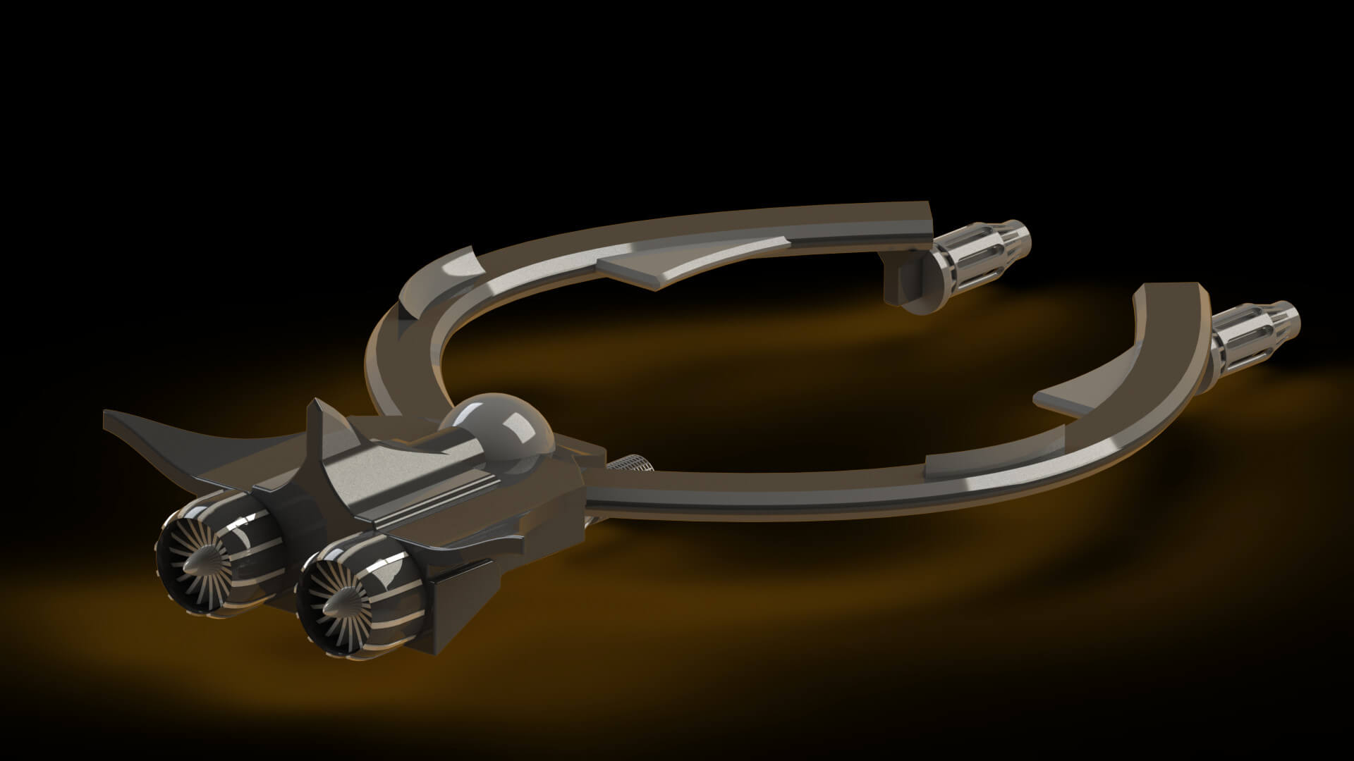 Spaceship V2 - 3D Model by Ege Zengin