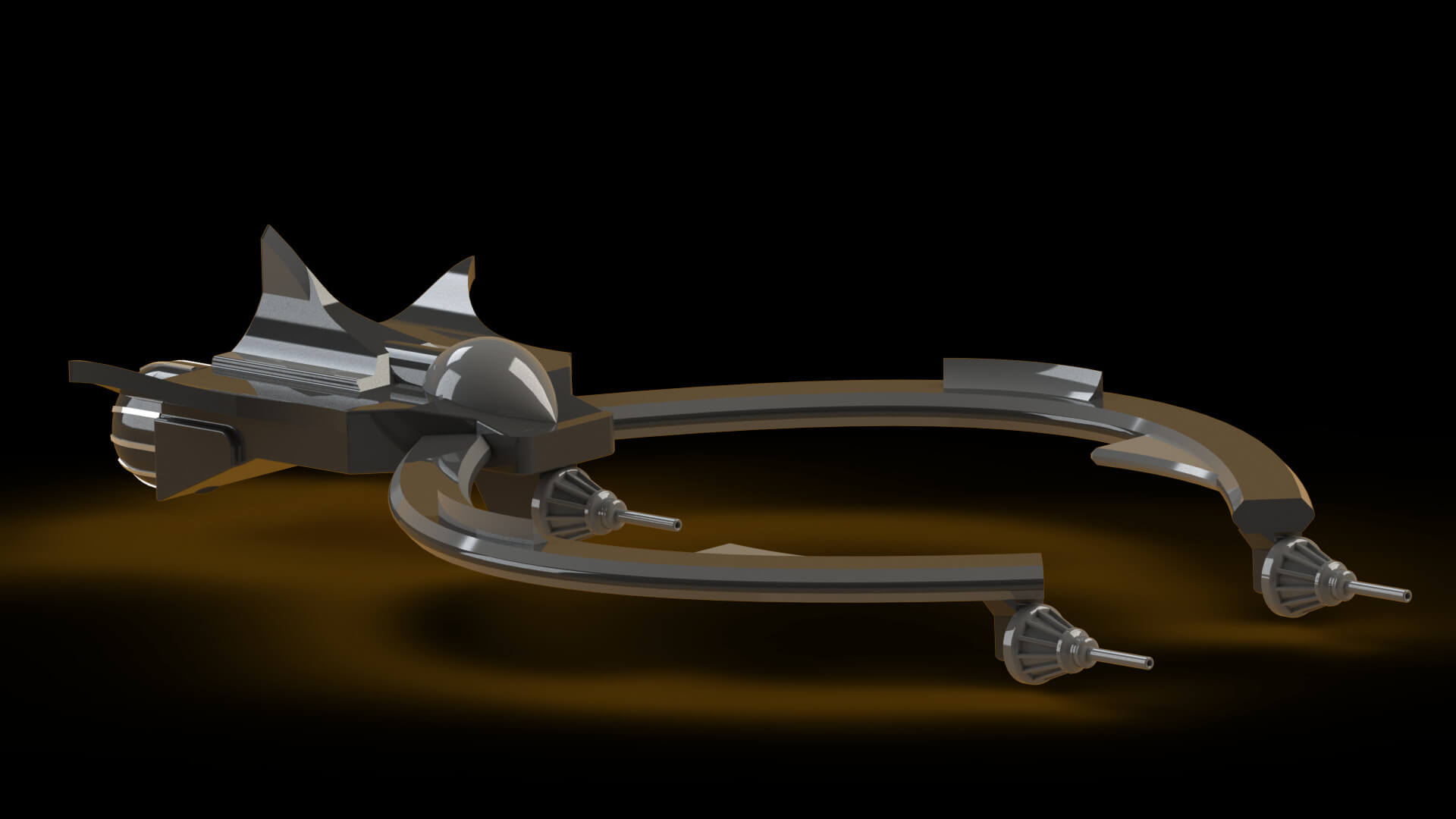 Spaceship V2 - 3D Model by Ege Zengin