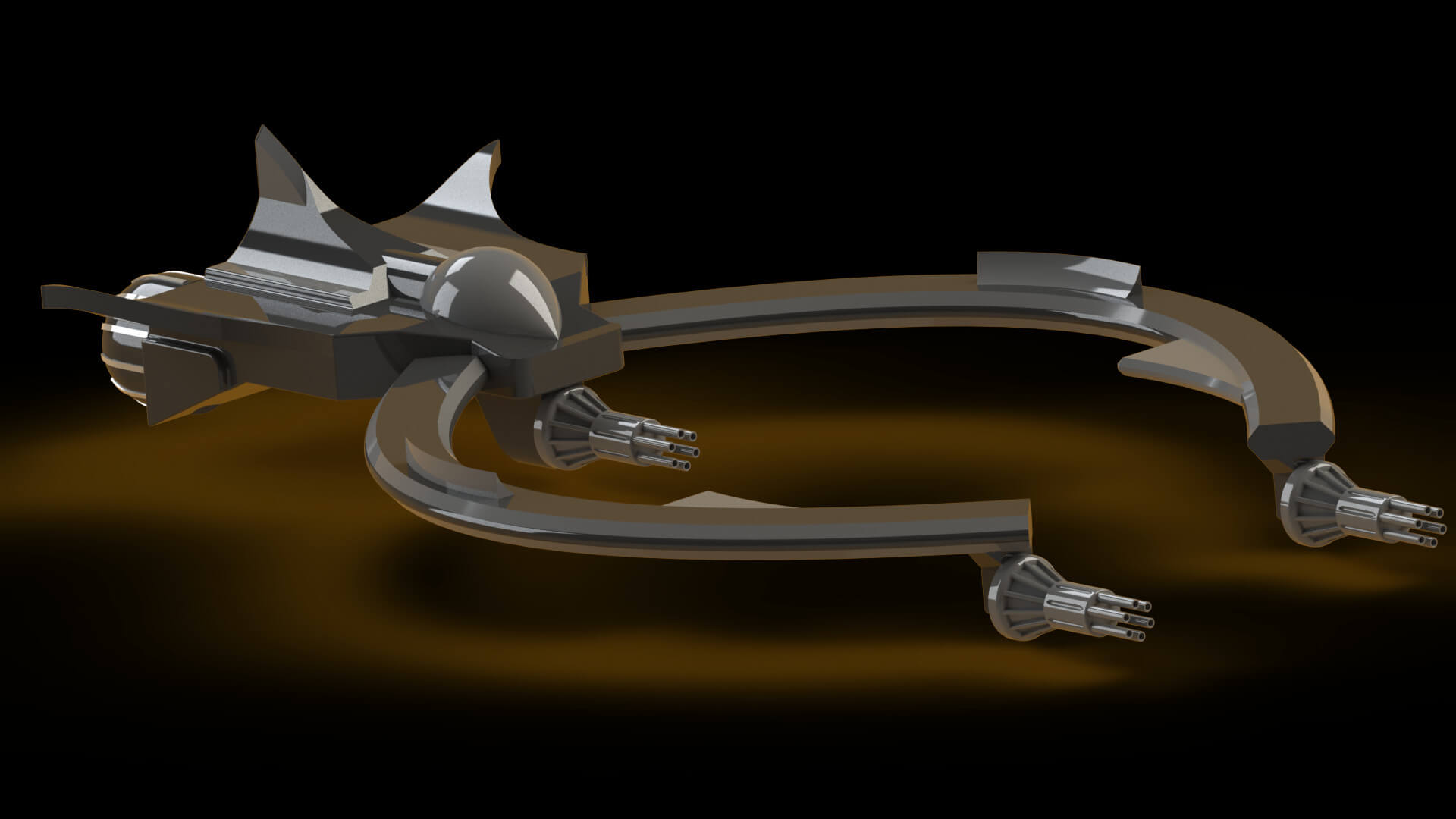 Spaceship V2 - 3D Model by Ege Zengin