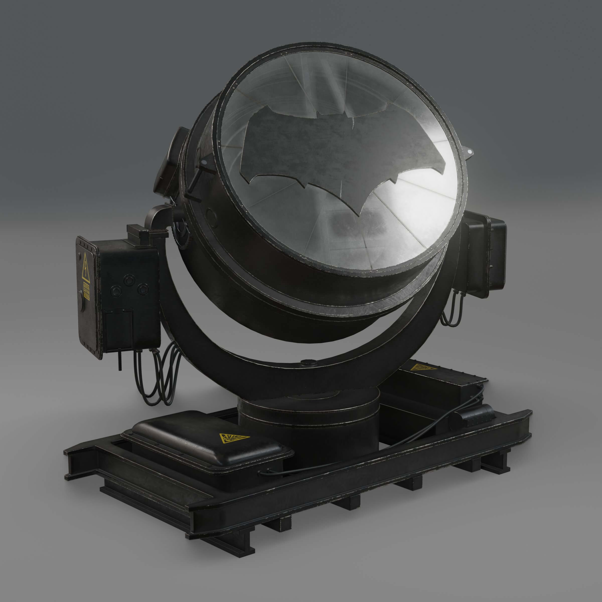 Bat-Signal 3D Model by EgirX