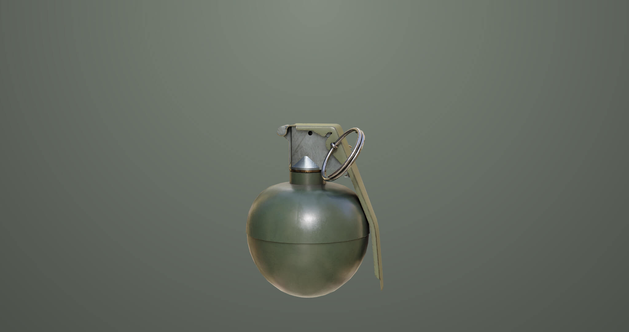 10 Grenades Single Mat All PBR Unity UE Textures - 3D Model by Eight Vertex