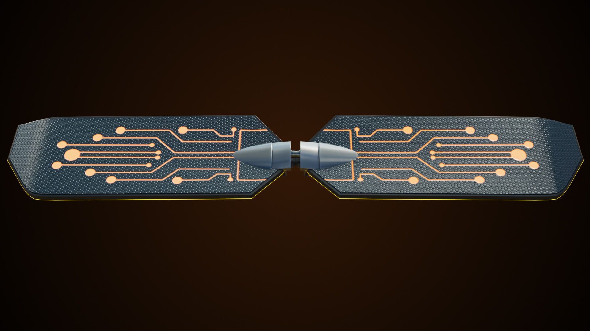 Sci-Fi Hoverboard 4 All PBR Unity UE Textures Included 3D Model by ...