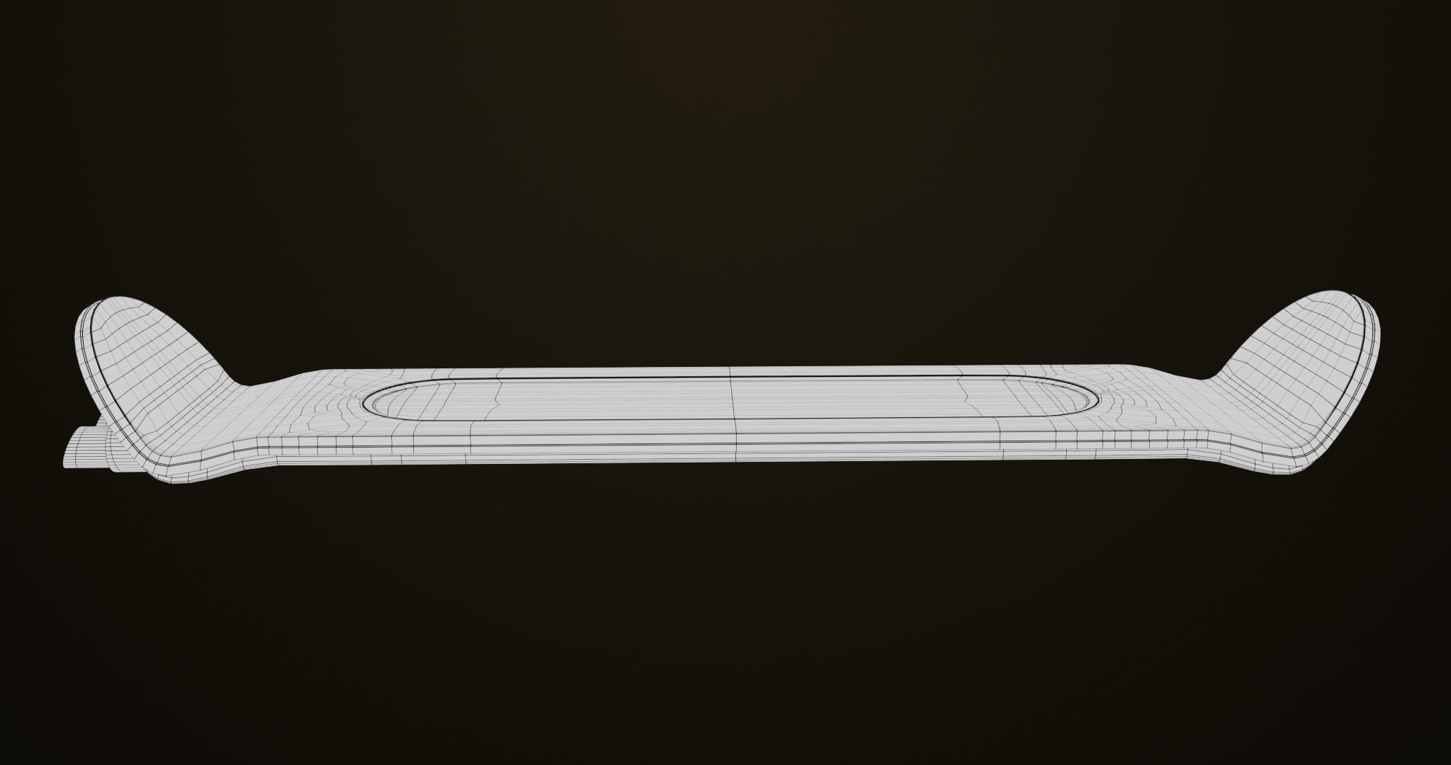 Sci-Fi Hoverboard 5 All PBR Unity UE Textures Included 3D Model by ...