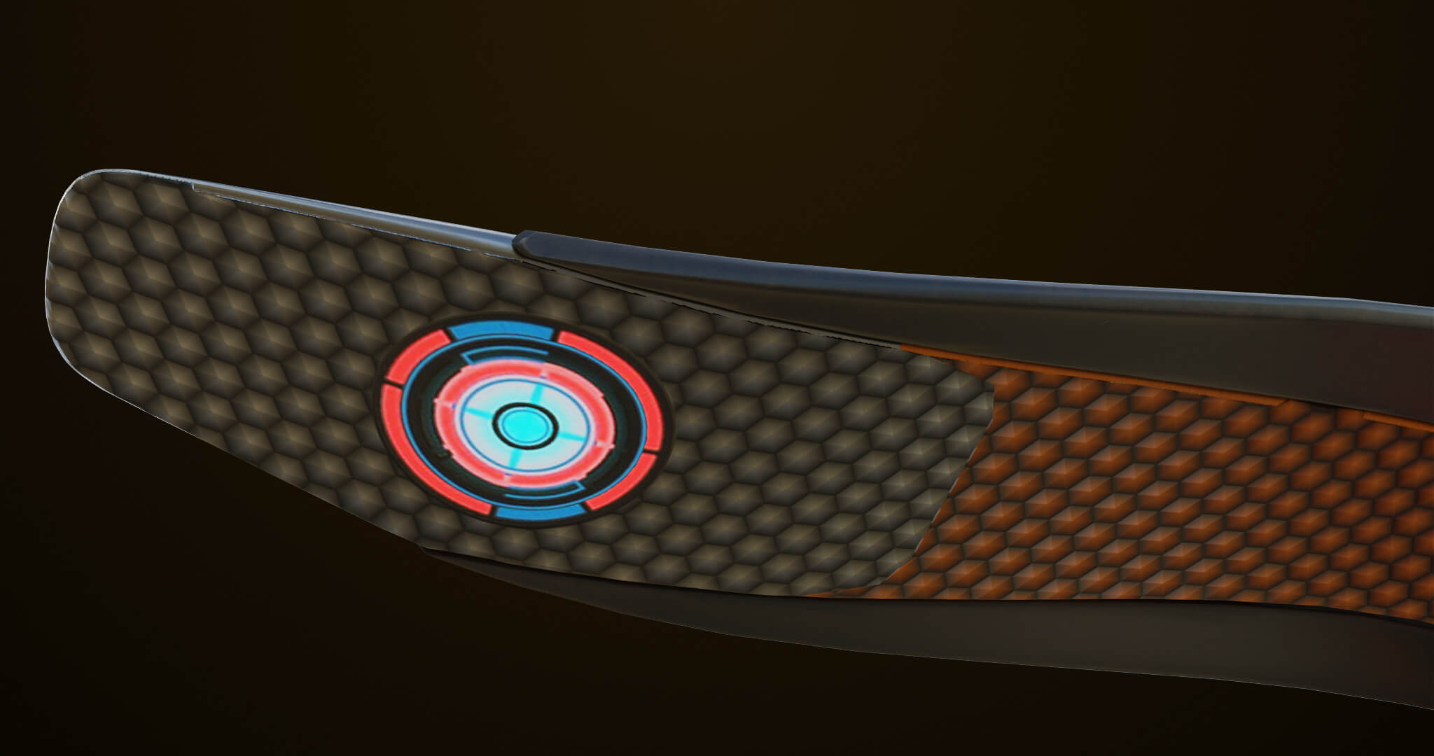 Sci-Fi Hoverboard 6 All PBR Unity UE Textures Included 3D Model by ...