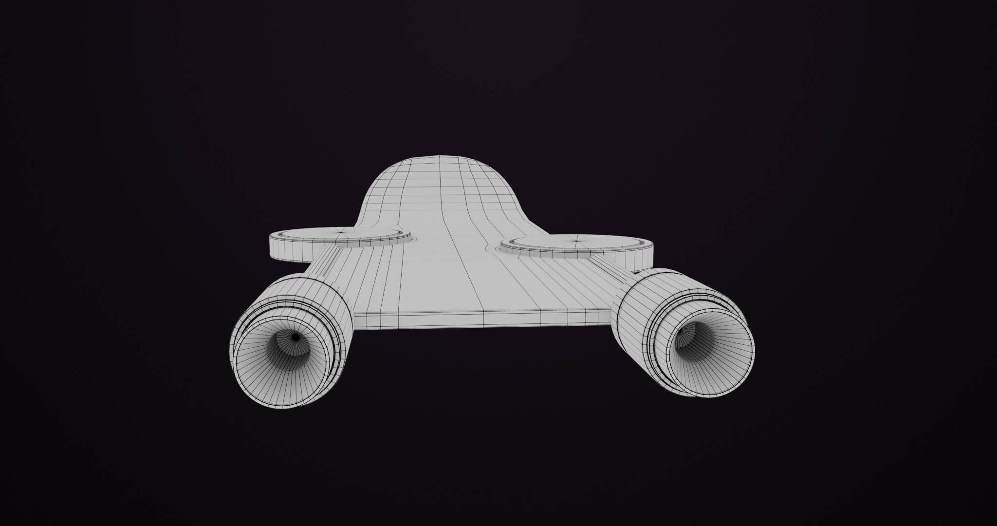 Sci-Fi Hoverboard 9 All PBR Unity UE Textures Included 3D Model by ...