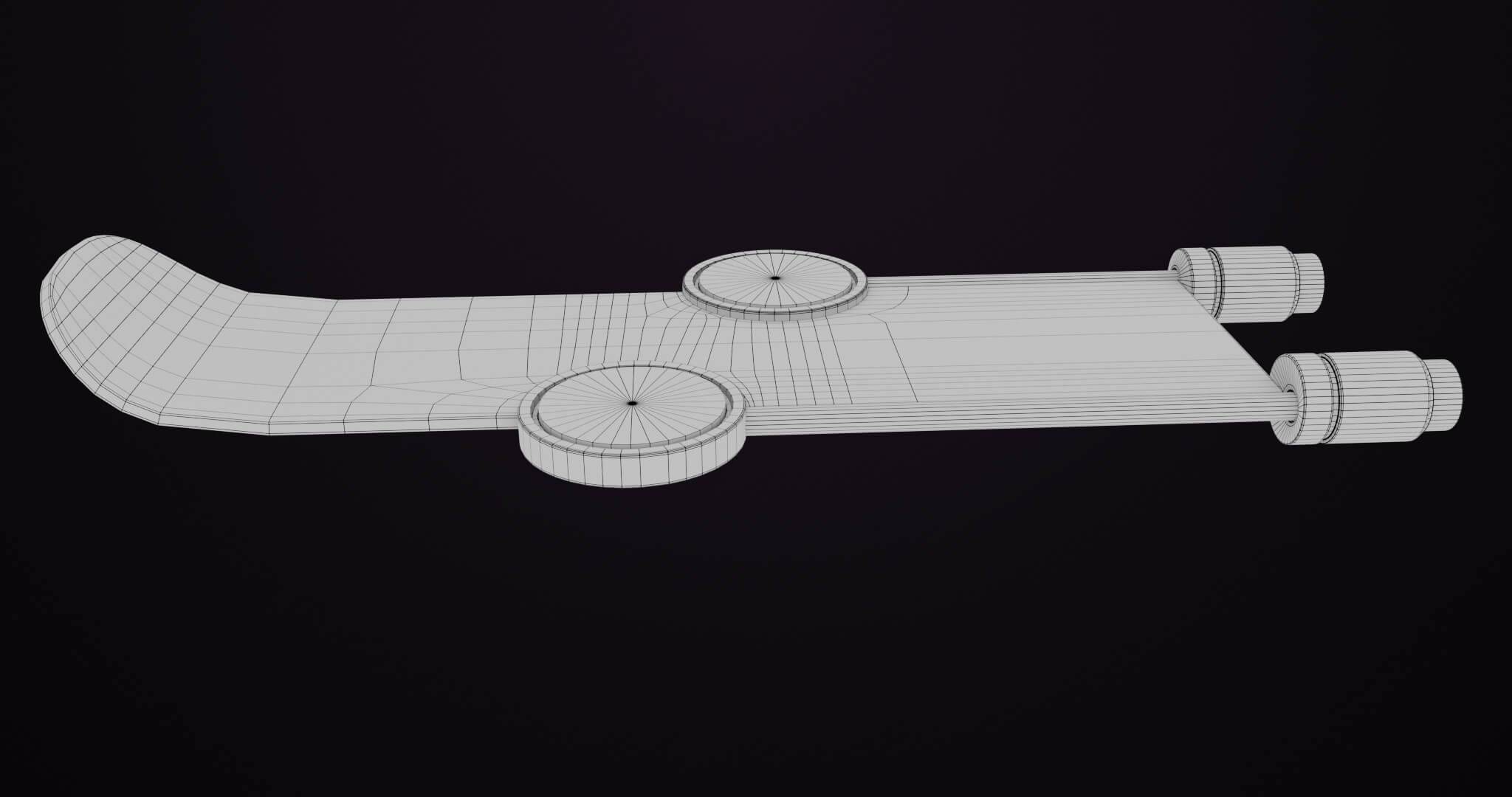 Sci-Fi Hoverboard 9 All PBR Unity UE Textures Included 3D Model by ...