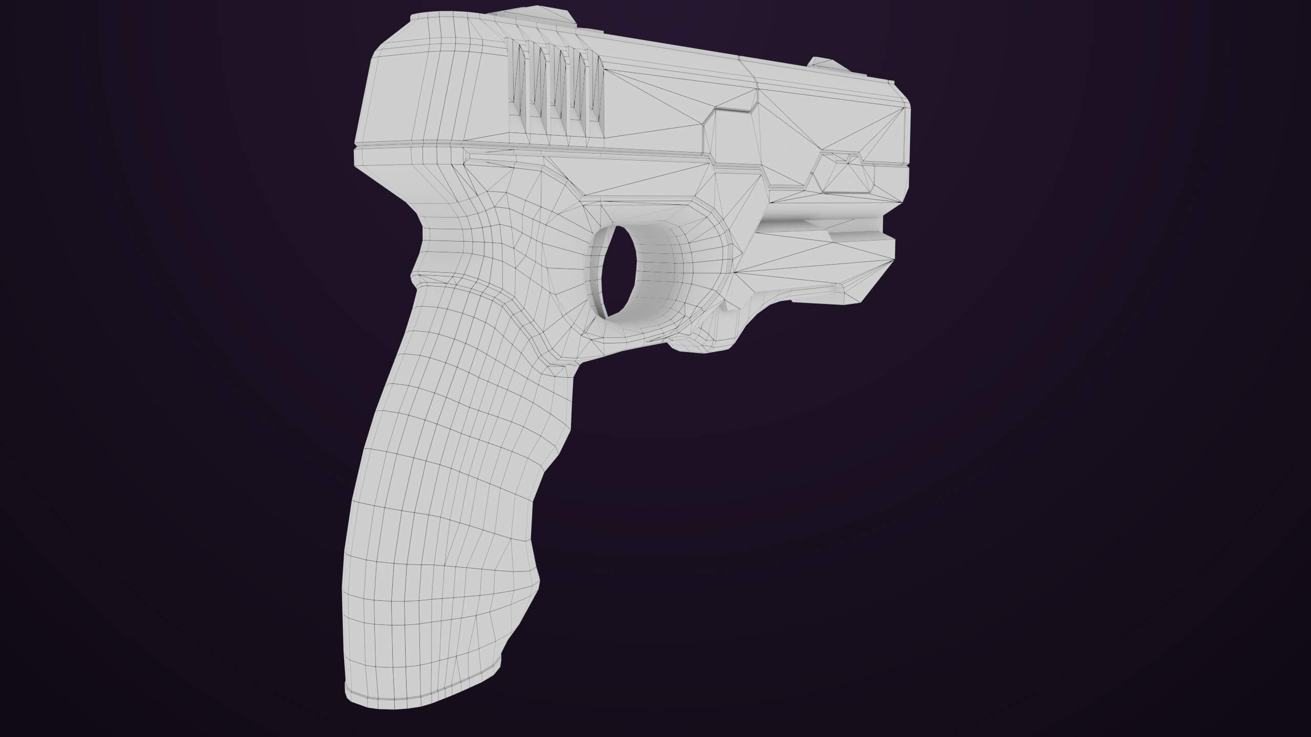 Sci-Fi Pistol 01 All PBR Unity UE Textures Included 3D Model by Eight ...