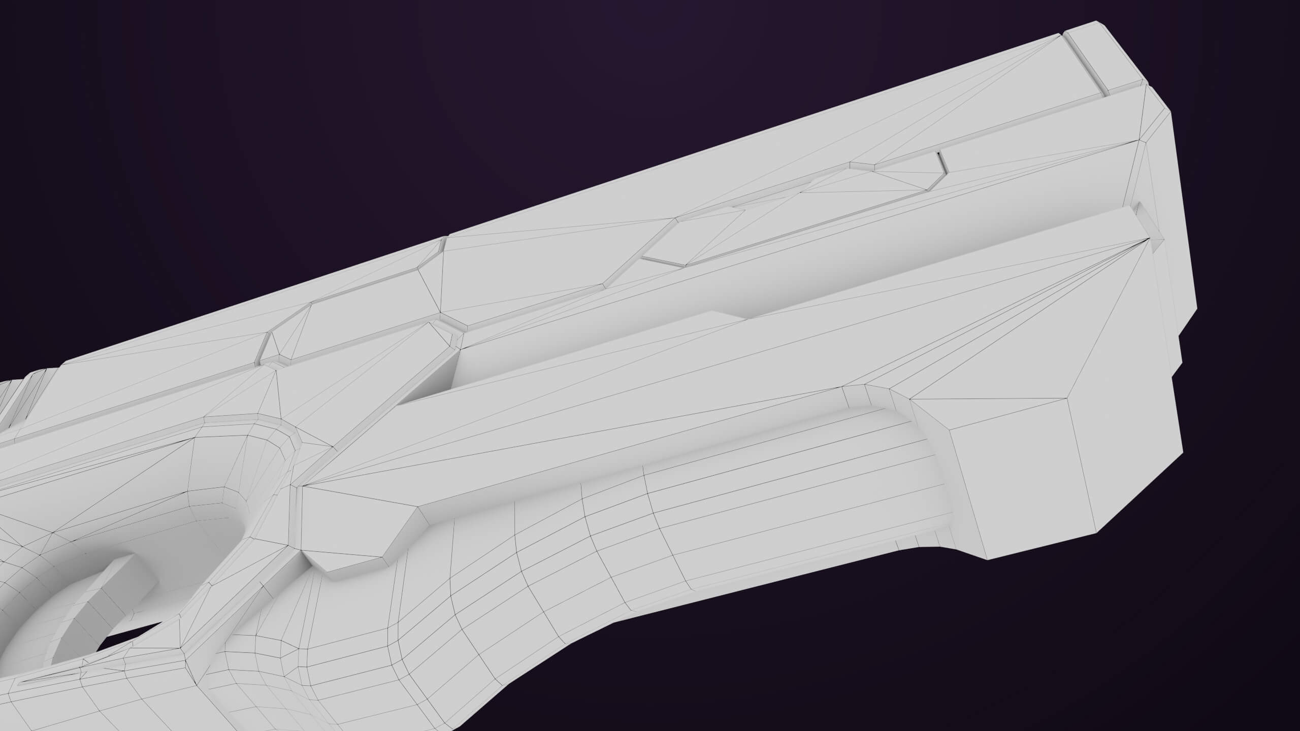 Sci-Fi Pistol 01 All PBR Unity UE Textures Included 3D Model by Eight ...