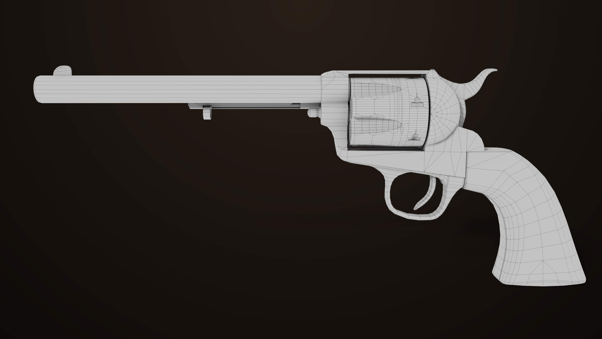 Aesthetic Revolver 03 Generic All PBR Unity UE Textures - 3D Model by ...