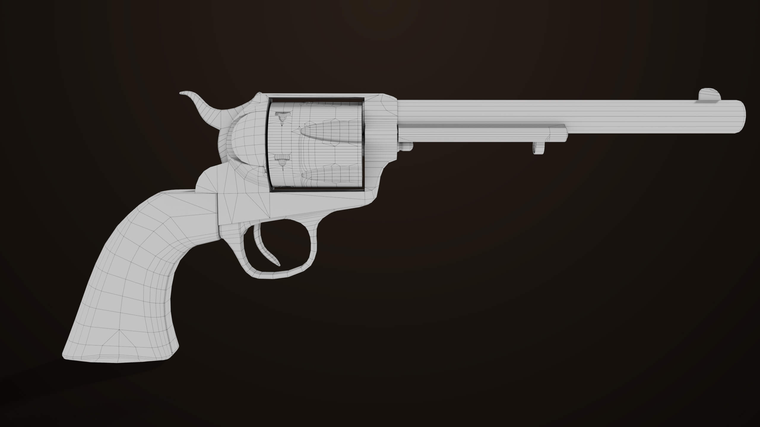 Aesthetic Revolver 03 Generic All PBR Unity UE Textures - 3D Model by ...