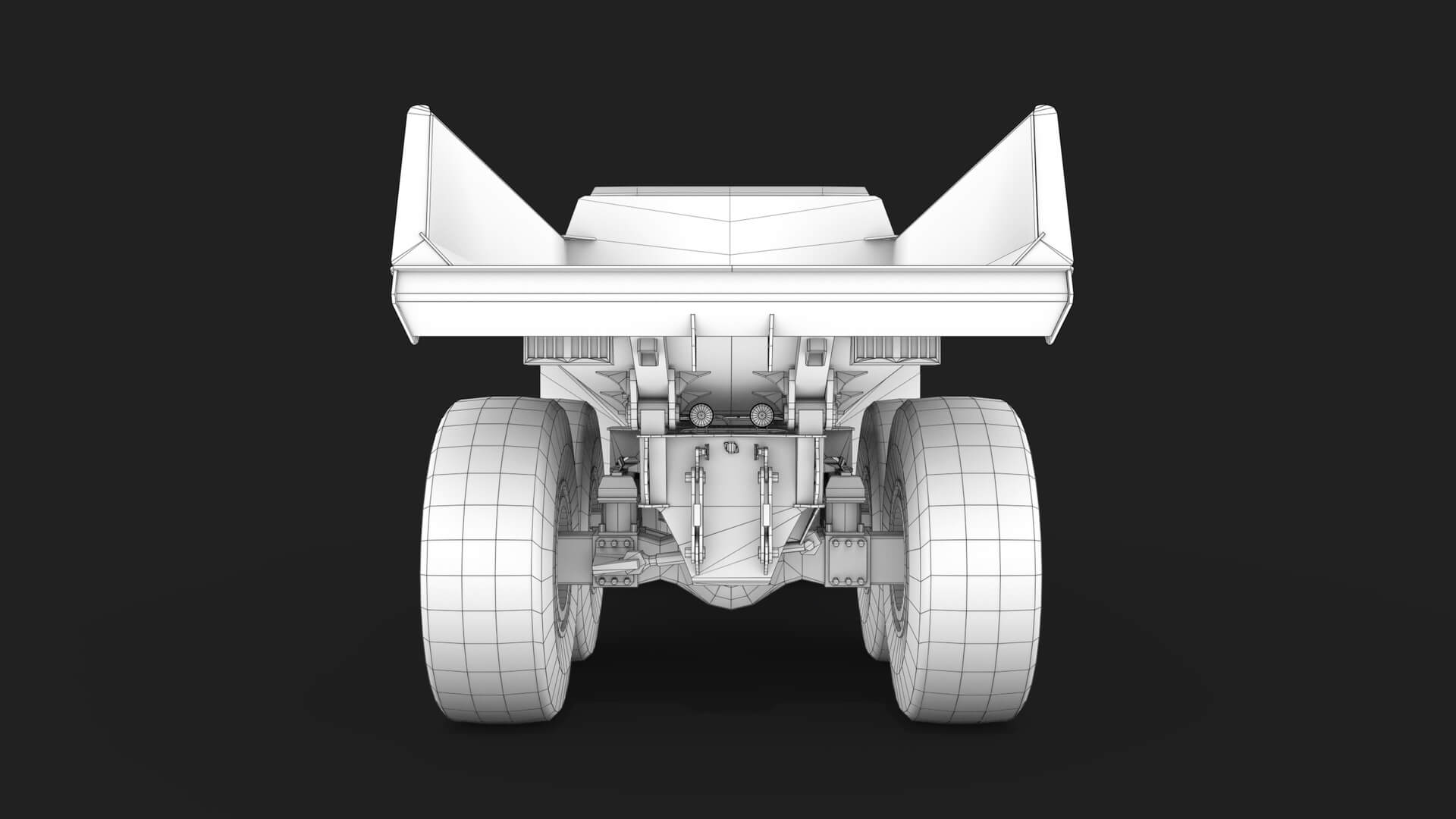 Articulated Mining Truck 04 All PBR Unity UE Textures - 3D Model by ...