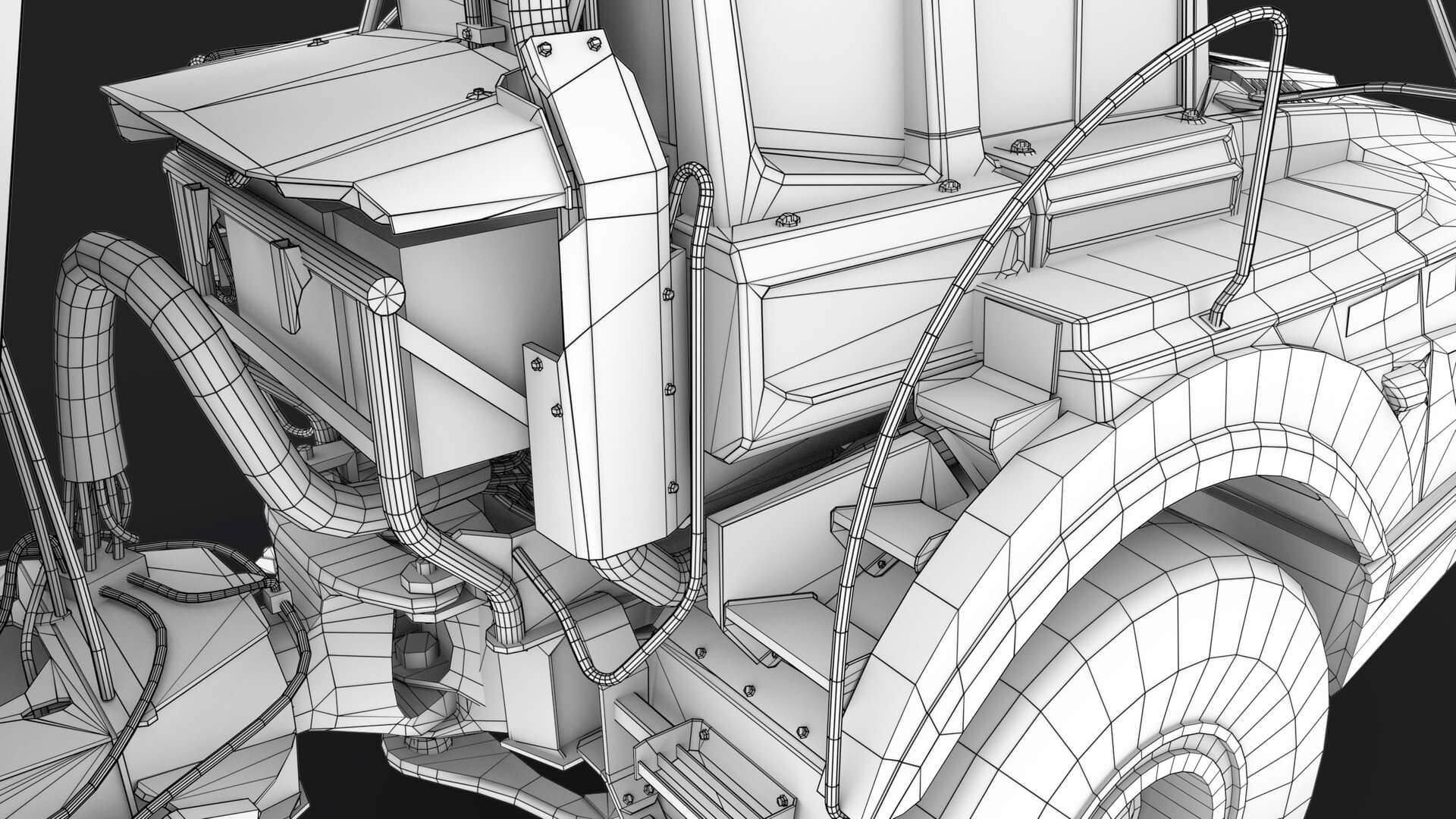 Articulated Mining Truck 04 All PBR Unity UE Textures - 3D Model by ...