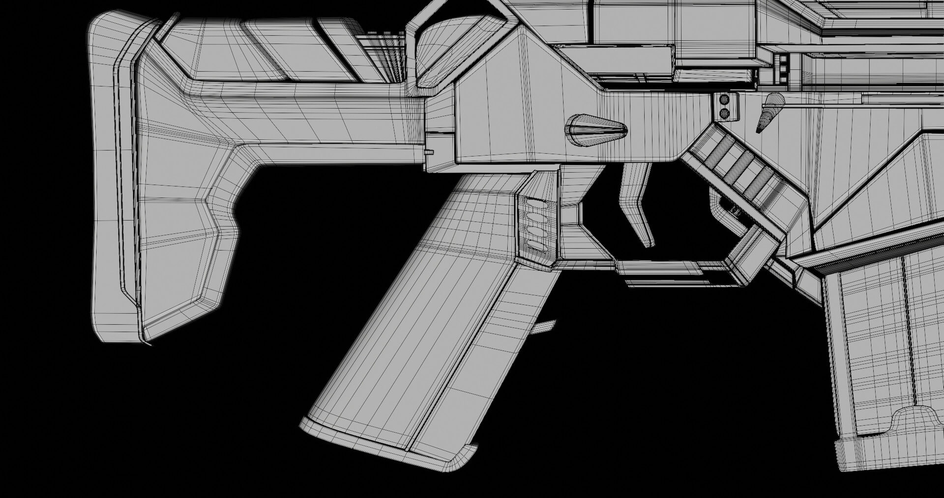 Assault Rifle Gun 01 All PBR Unity UE Textures Included - 3D Model by ...