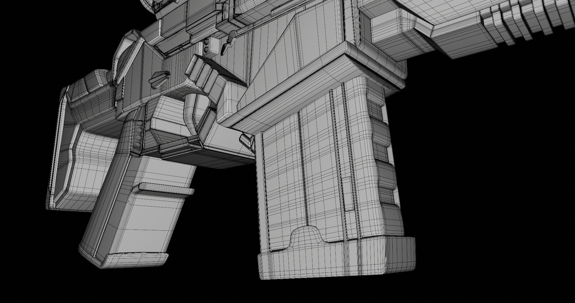 Assault Rifle Gun 01 All PBR Unity UE Textures Included - 3D Model by ...