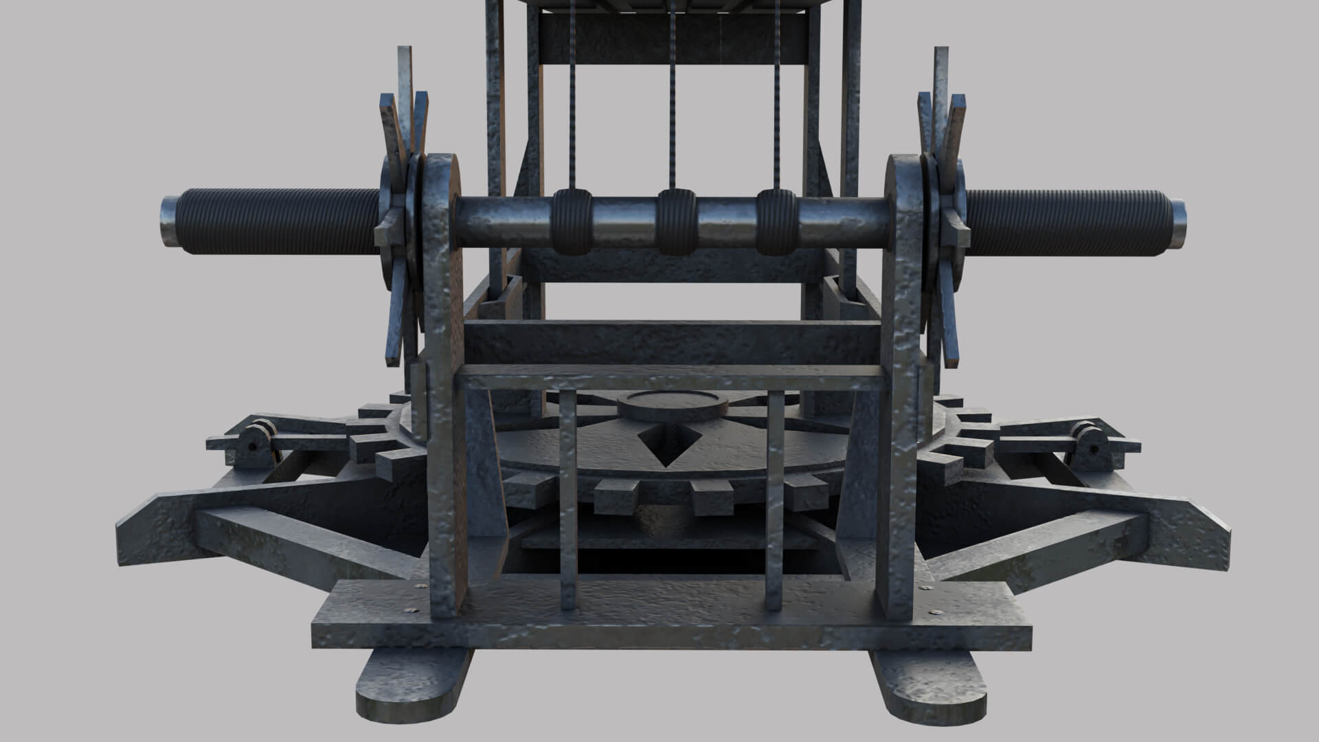 Ballista Weapon Rocket Arrow Launcher Metal - 3D Model by Eight Vertex