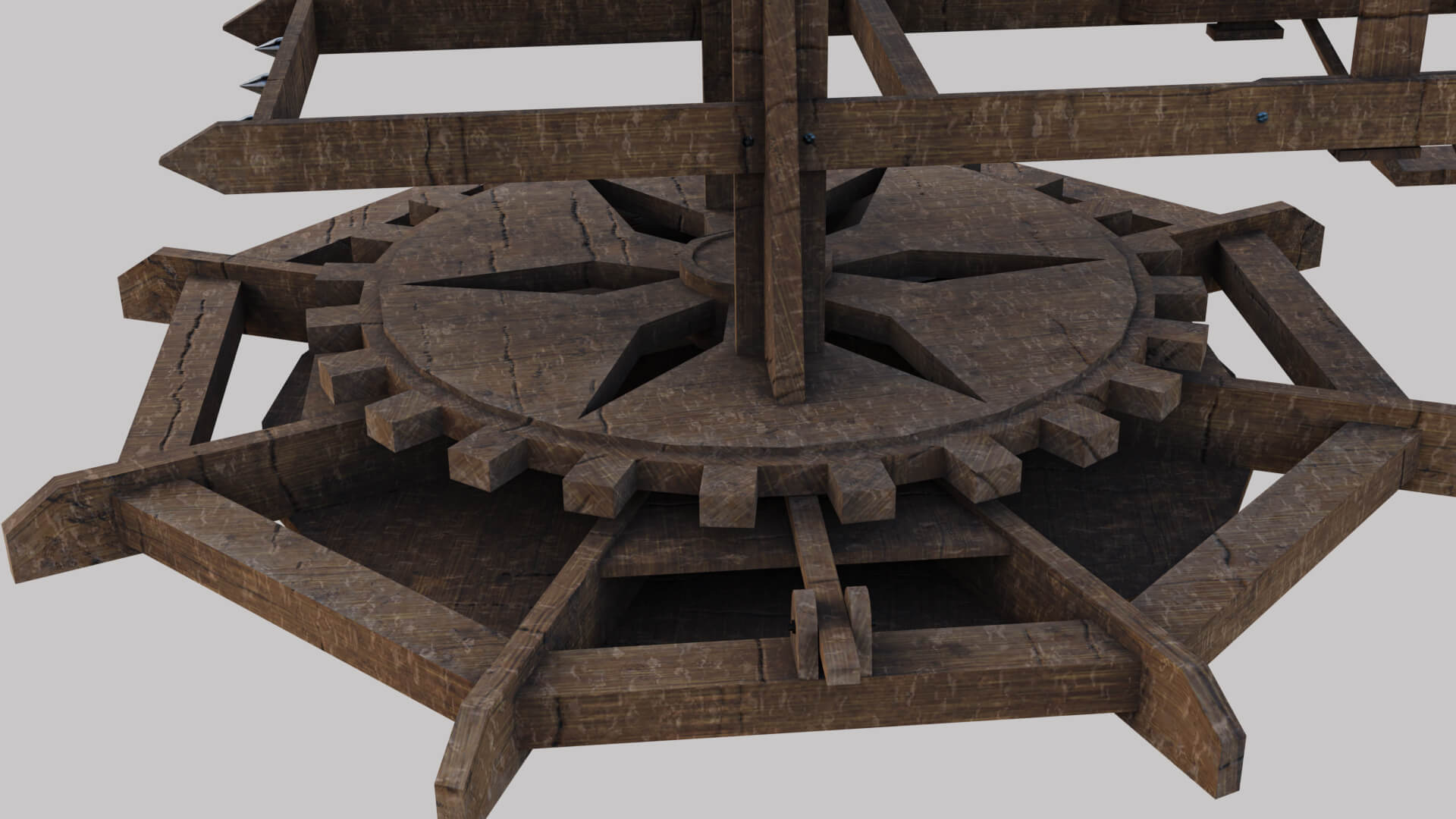 Ballista Weapon - Rocket Arrow Launcher 3D Model by Eight Vertex