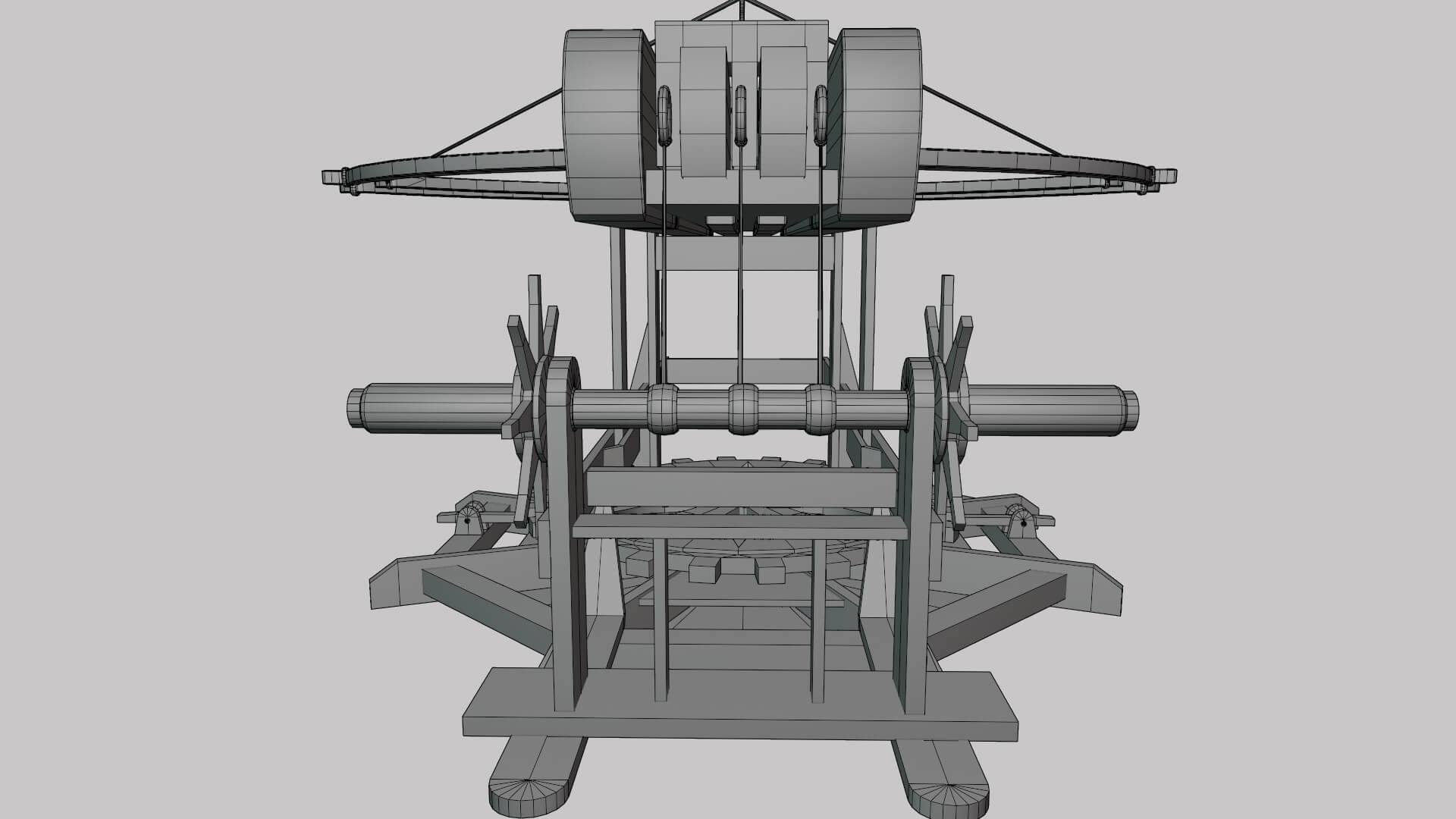 Ballista Weapon - Rocket Arrow Launcher 3D Model by Eight Vertex