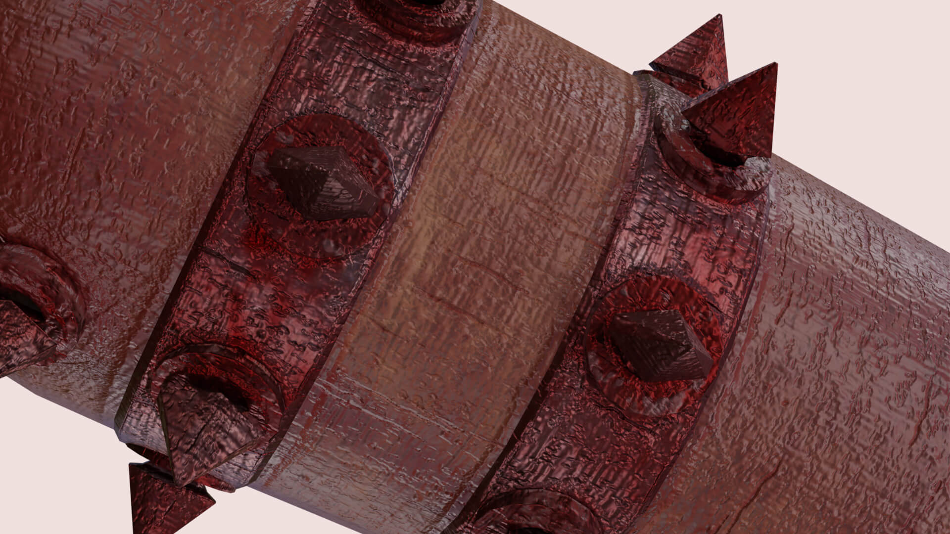 Baseball Bat Weapon Bloody All PBR Unity UE Textures - 3D Model by ...