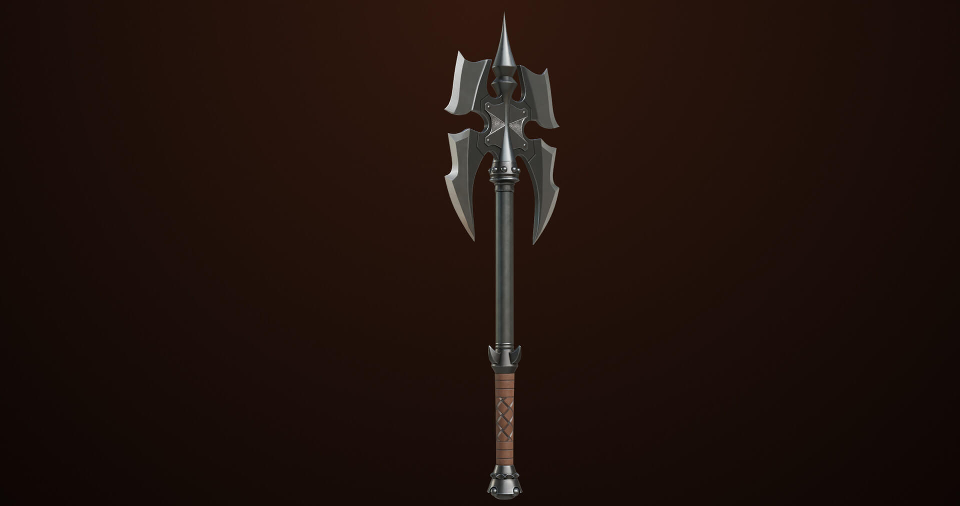Battle Axe 03 - 3D Model by Eight Vertex