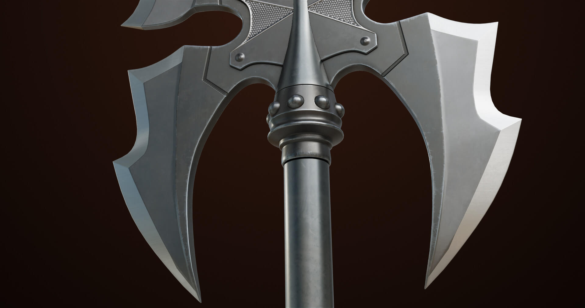 Battle Axe 03 - 3D Model by Eight Vertex