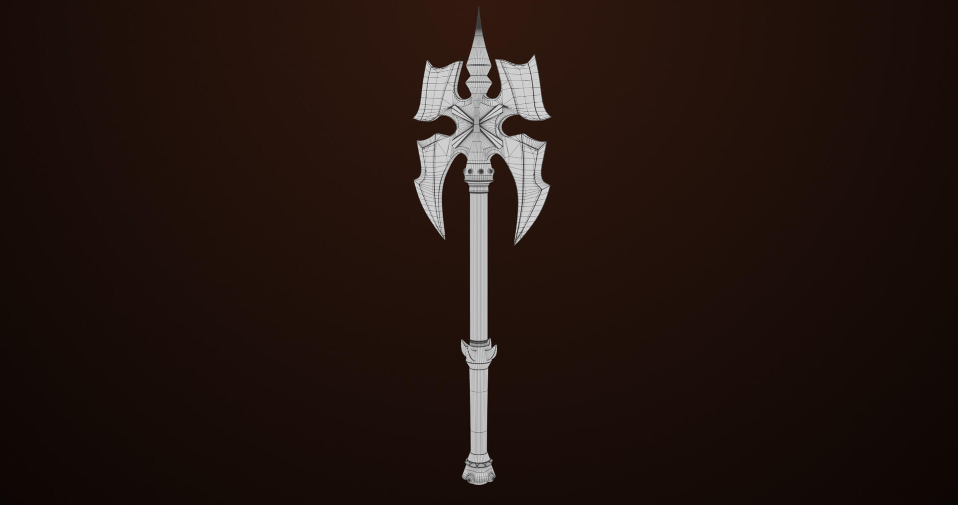 Battle Axe 03 - 3D Model by Eight Vertex